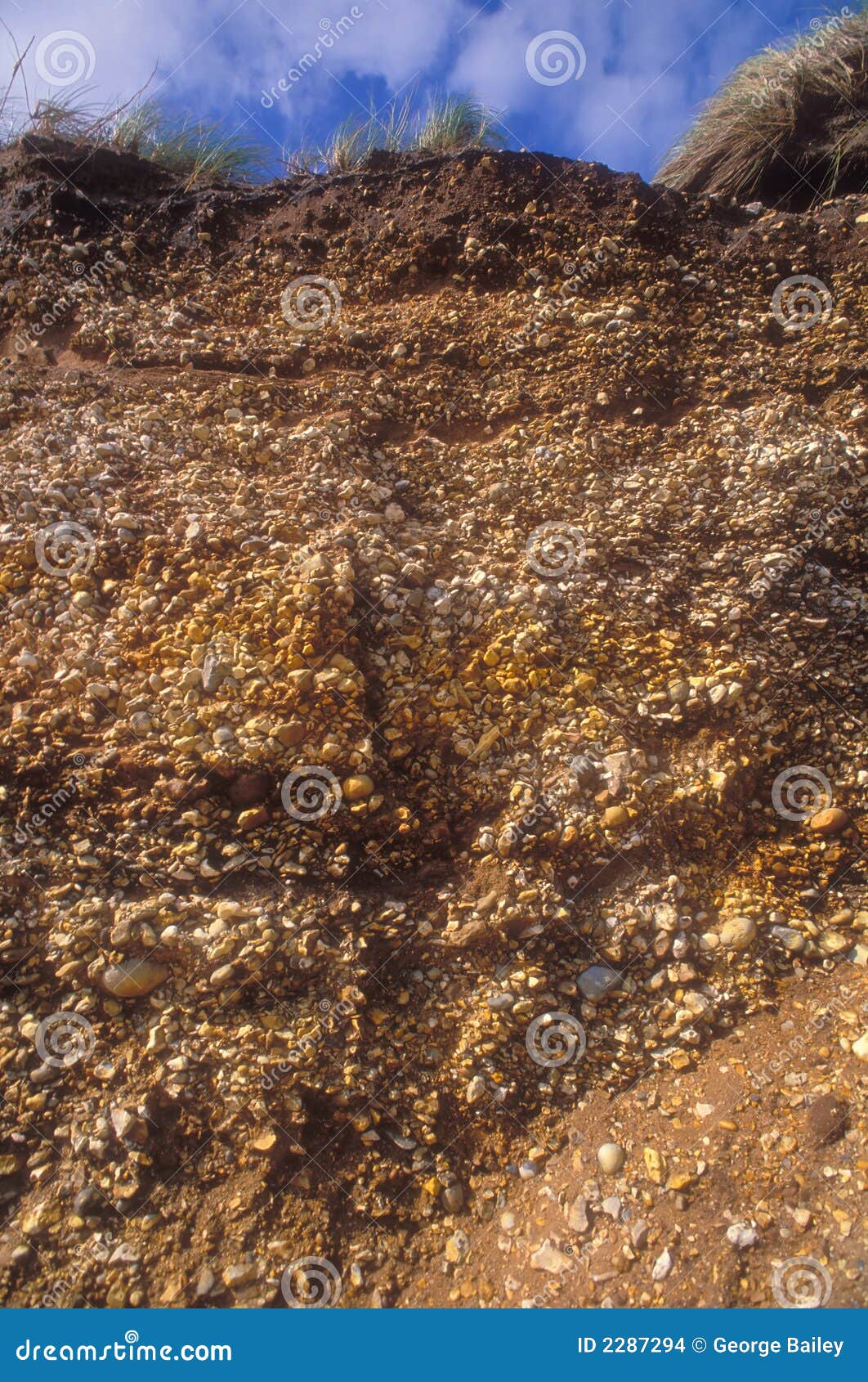 Sedimentary rock stock photo. Image of sediment, rock - 2287294