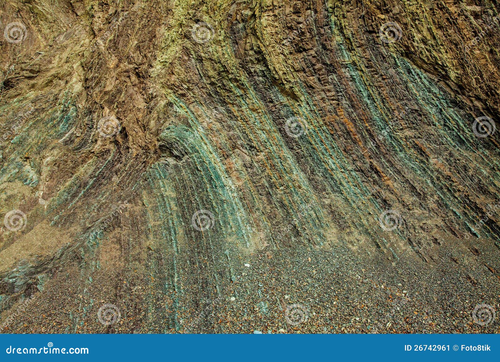 Sedimentary Rock stock image. Image of design, colorful - 26742961