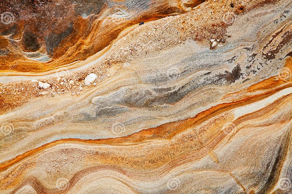 Sedimentary Rock Background Stock Photo - Image of sedimentary ...