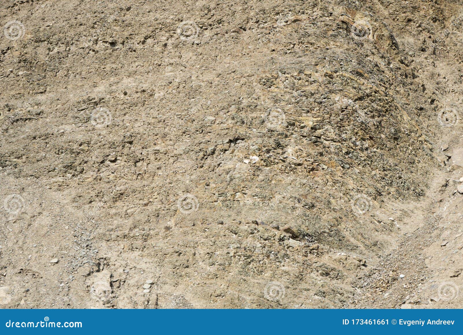 Sedimentary Rock of Compressed Sand. Background Stock Image - Image of ...