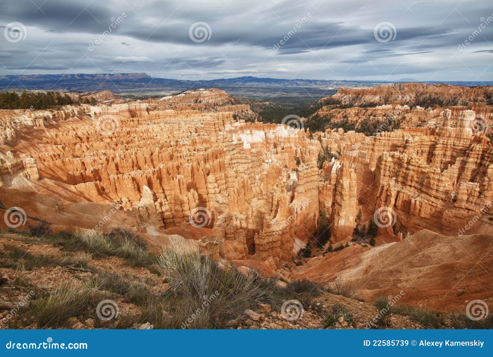 Sedimentary Rock Formations in Bryce Canyon Park Stock Image - Image of ...