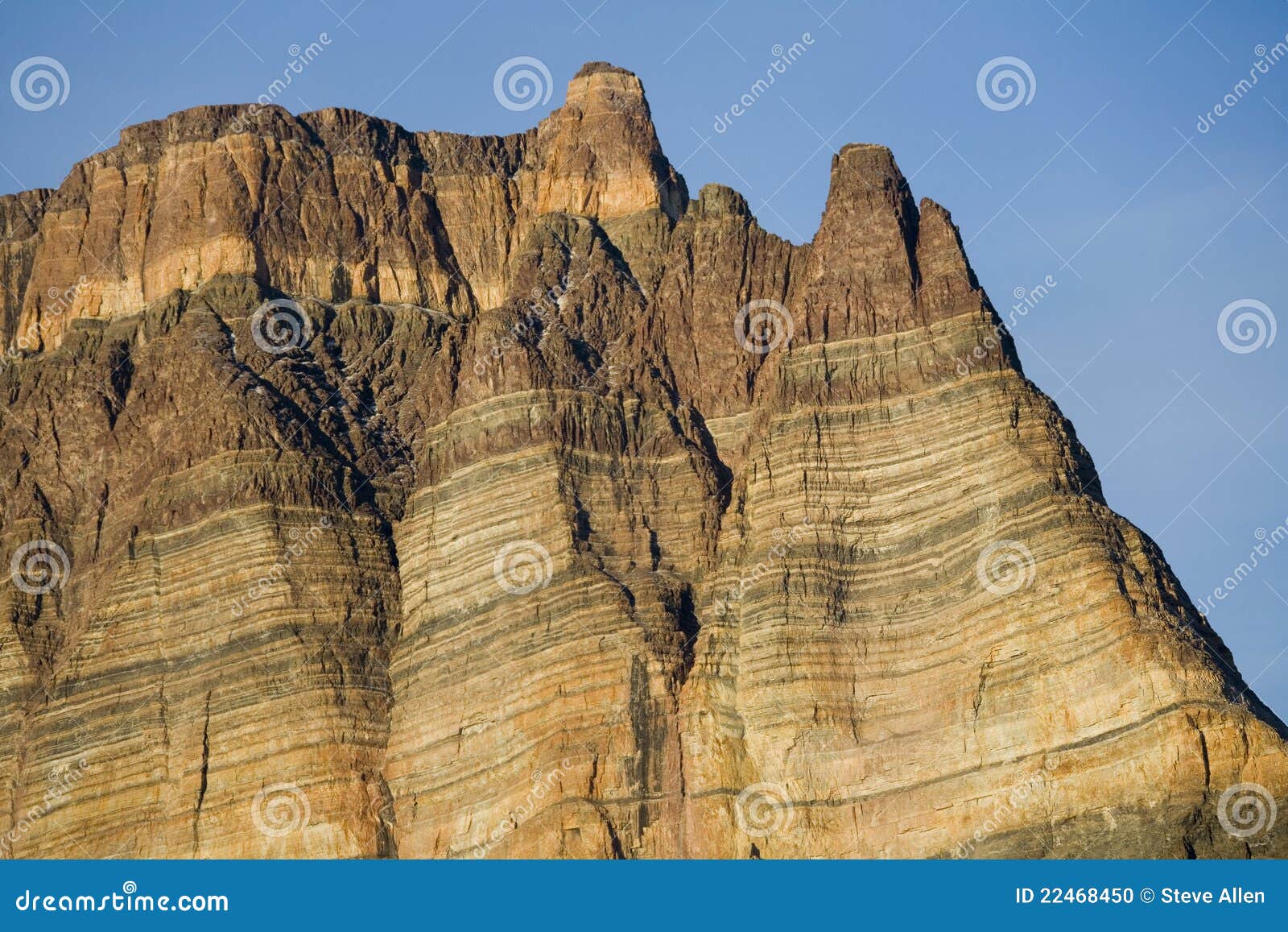 Sedimentary Rock - Teufelschloss - Greenland Stock Photo - Image of ...