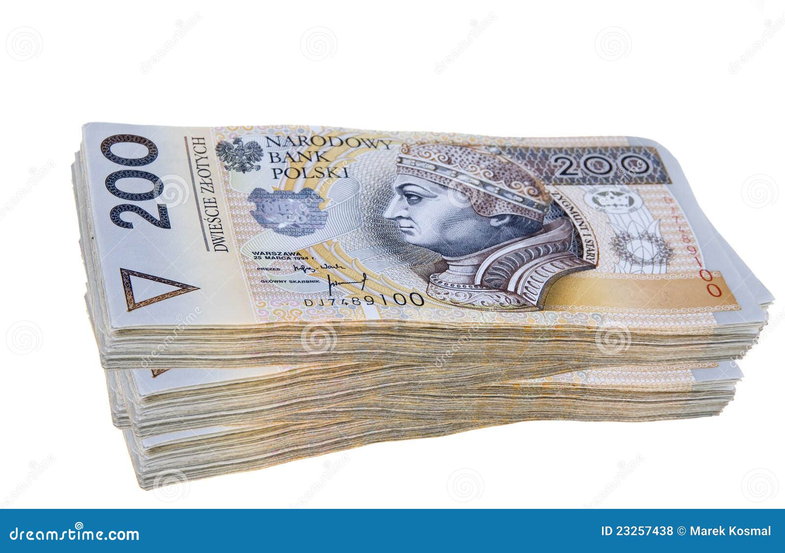 Sedlar polerar zloty arkivfoto. Bild av bunt, rikt, poland - 23257438