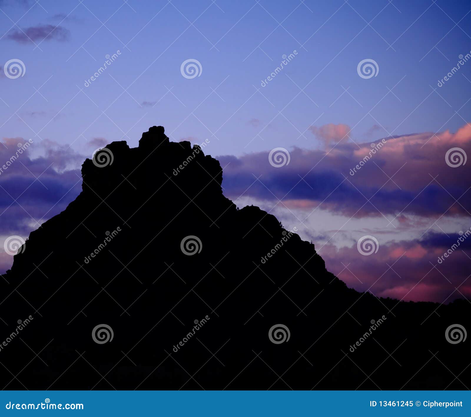 Sedona Bell Rock Sunset stock image. Image of environment - 13461245