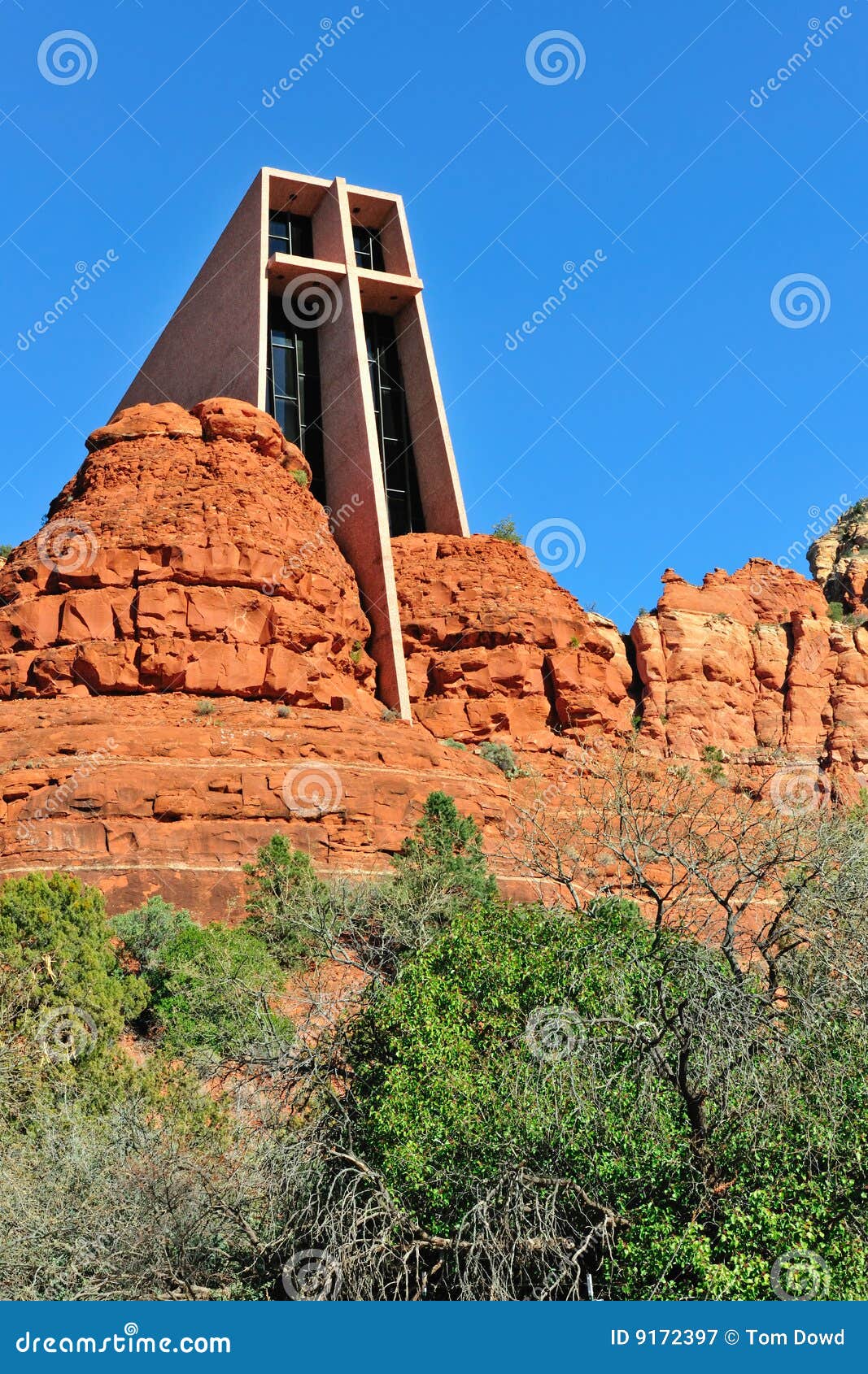 Sedona church stock image. Image of outdoor, nature, exterior - 9172397