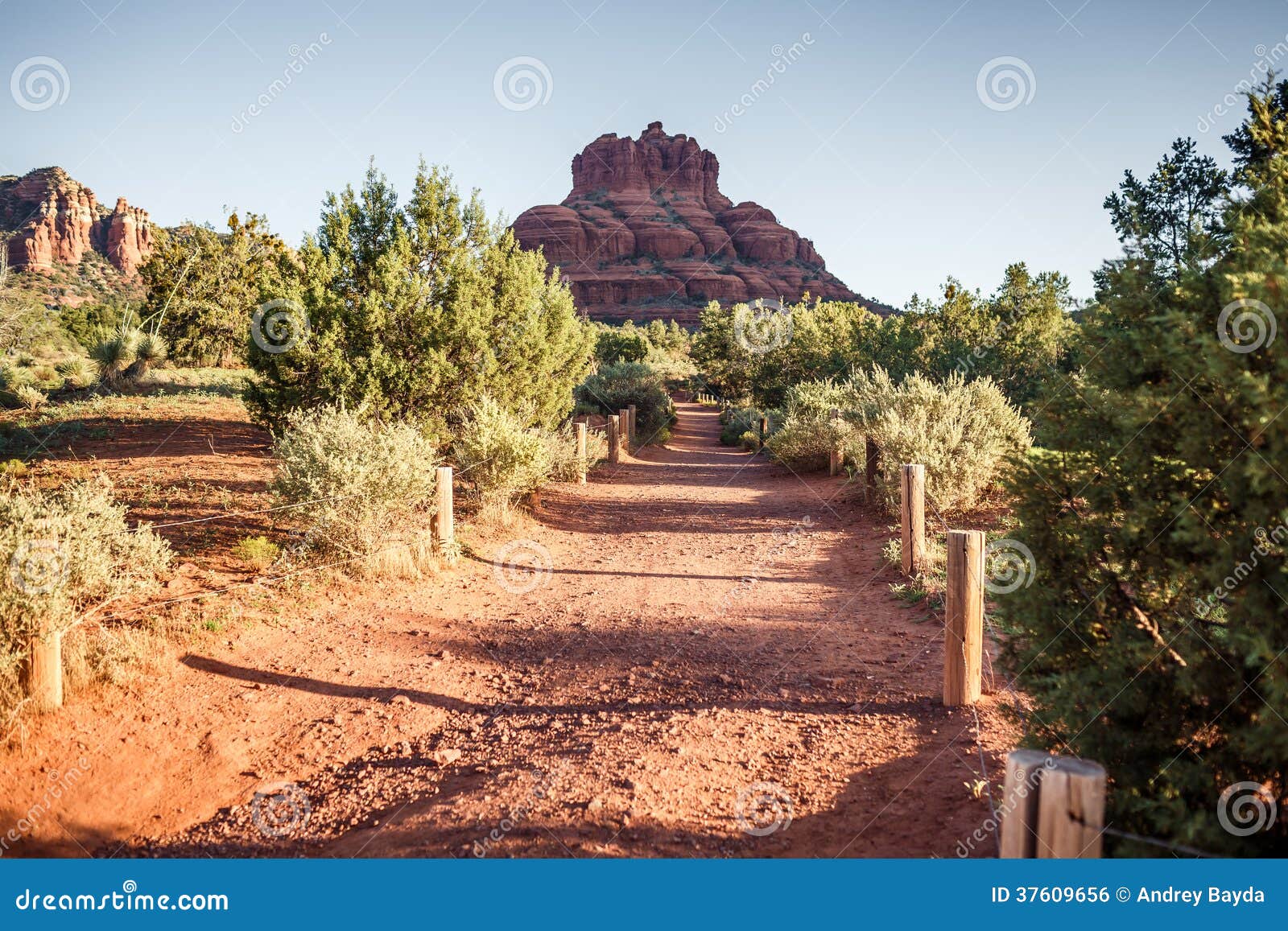 Sedona at the Foot of Mountains, USA Stock Photo - Image of desert ...
