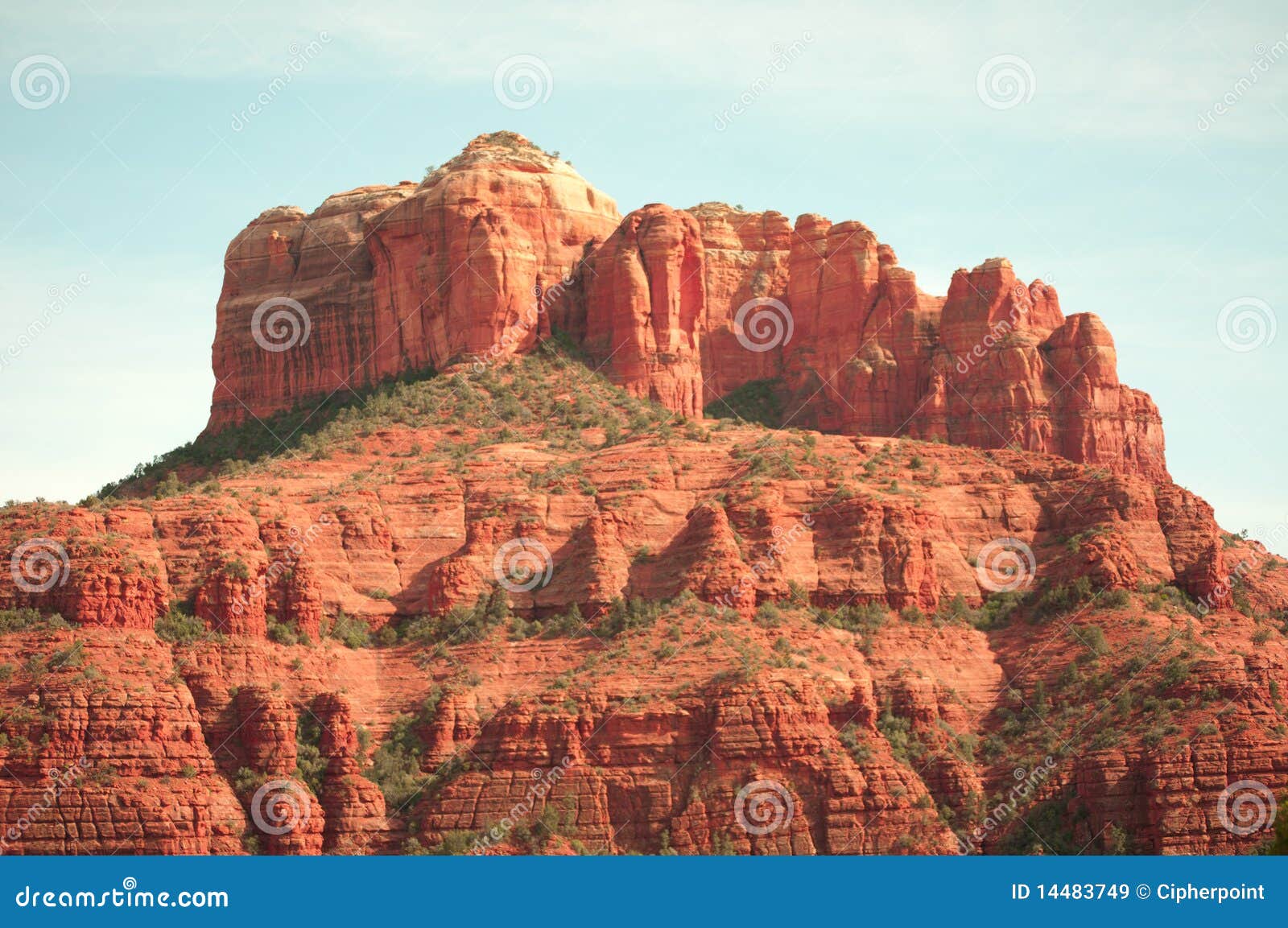 Sedona Mountain stock image. Image of coconino, brook - 14483749