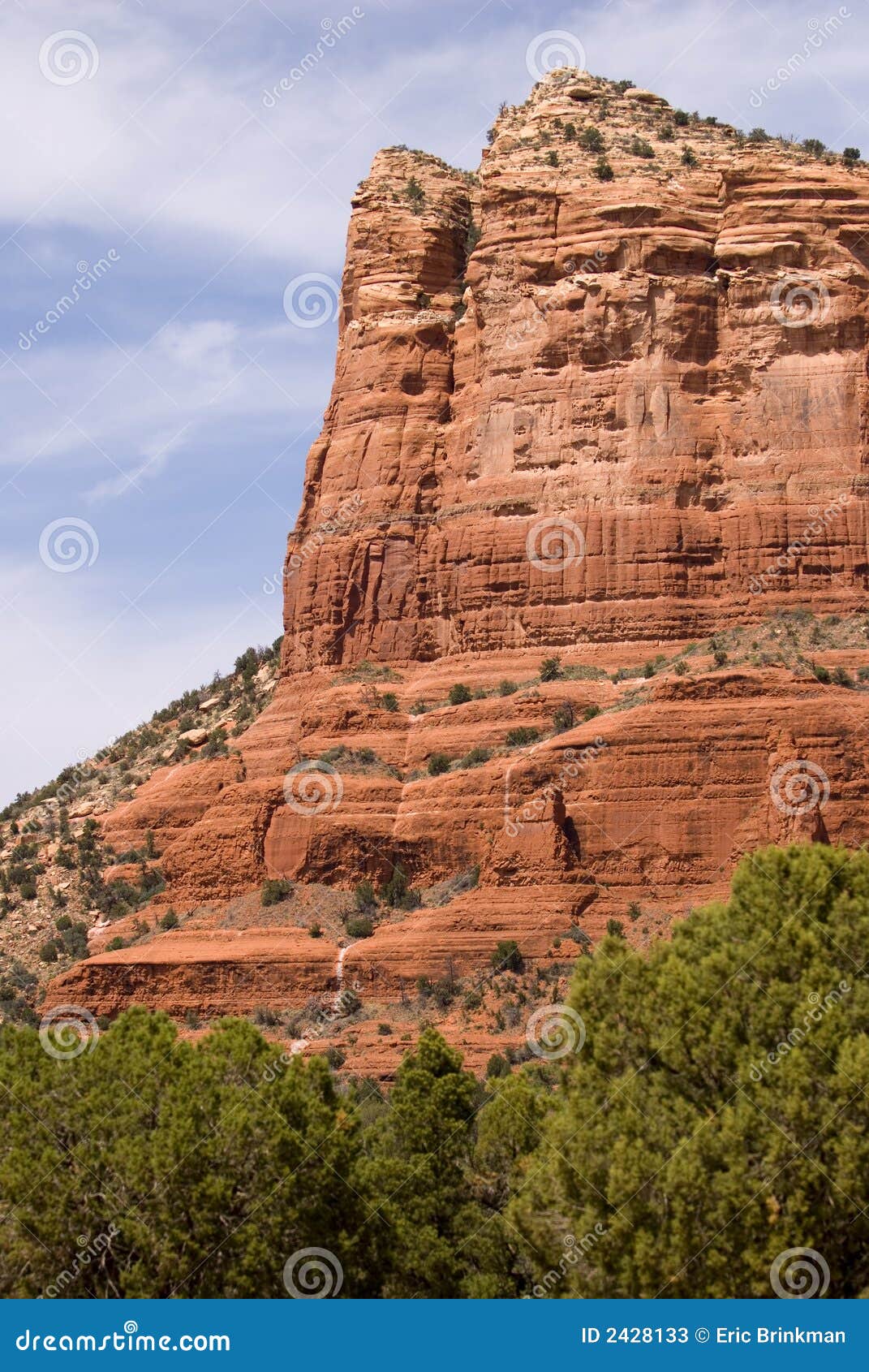 Sedona Mountain stock image. Image of arizona, orange - 2428133
