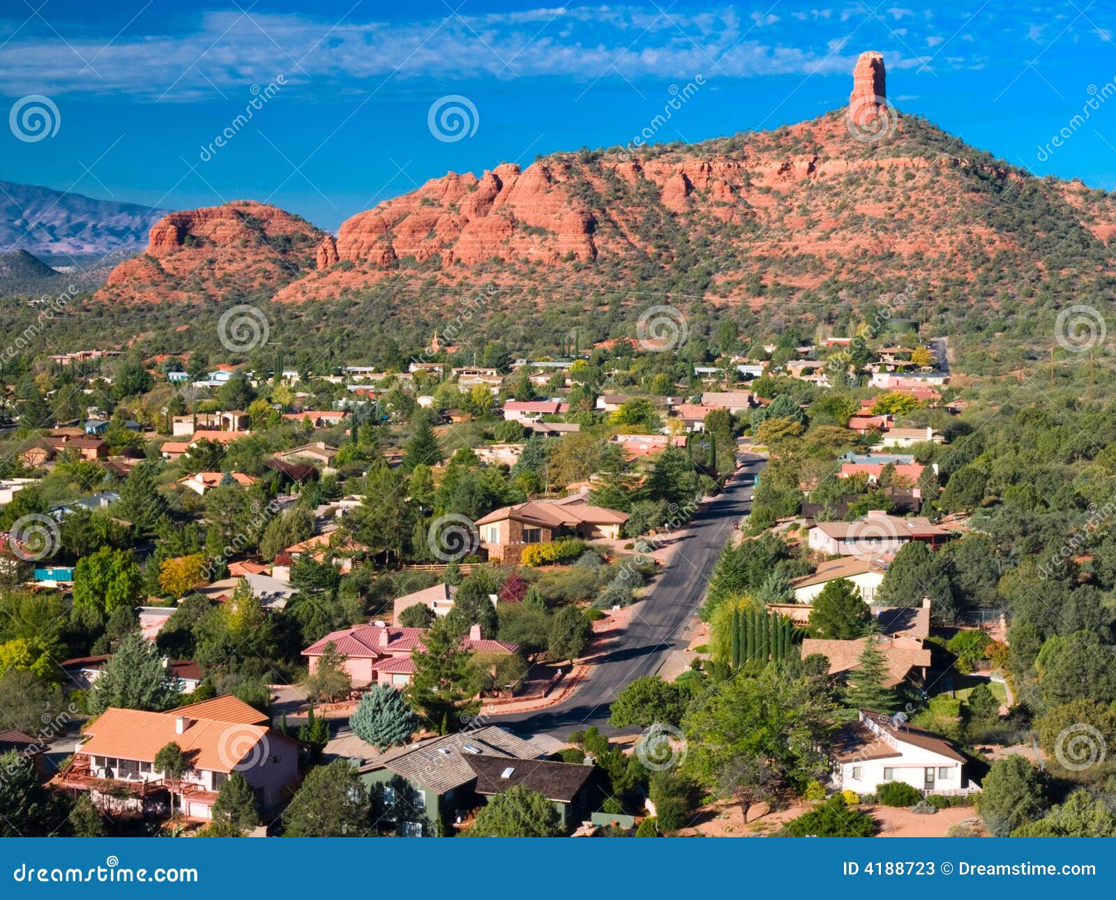 Sedona mountain stock image. Image of sand, park, mexican - 4188723