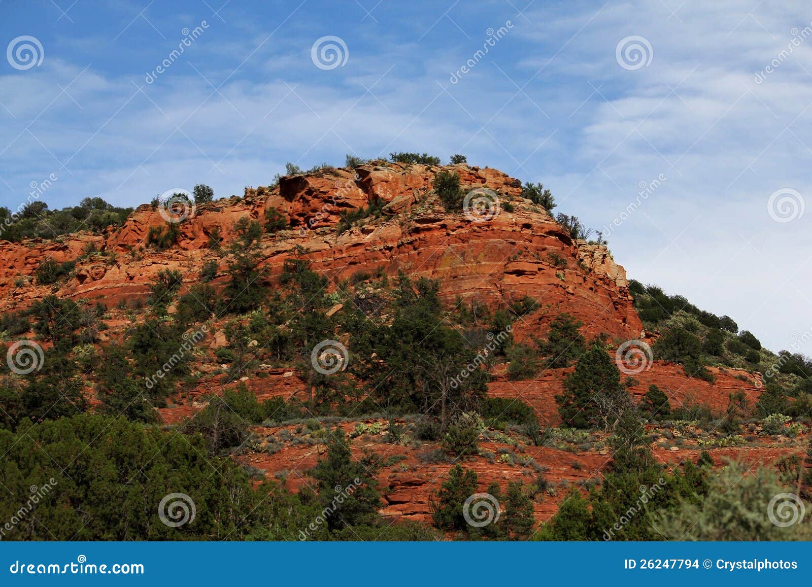 Sedona Mountains stock photo. Image of cliff, beautiful - 26247794