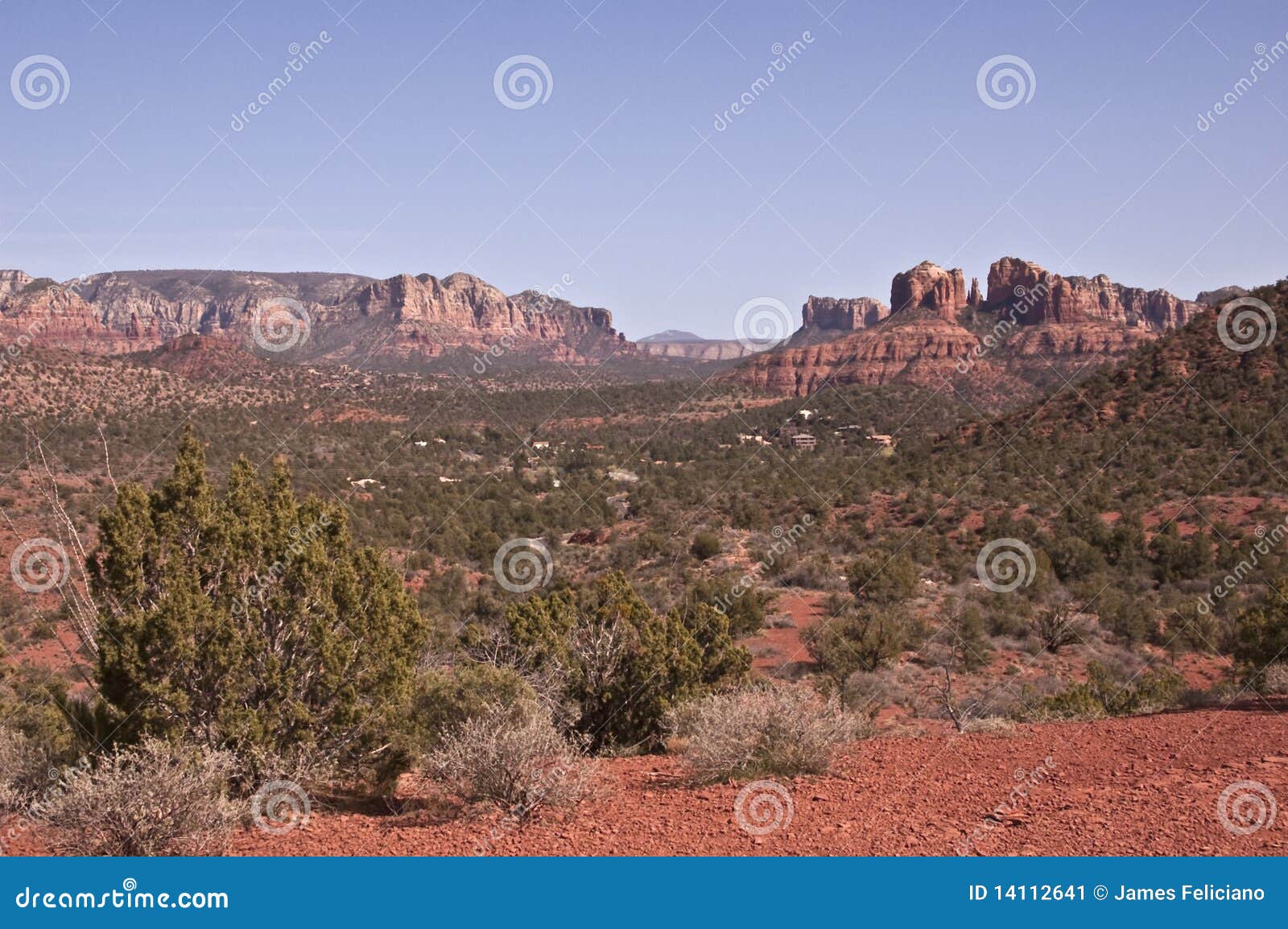 Sedona and Red Rock Country Stock Image - Image of buttes, geologic ...