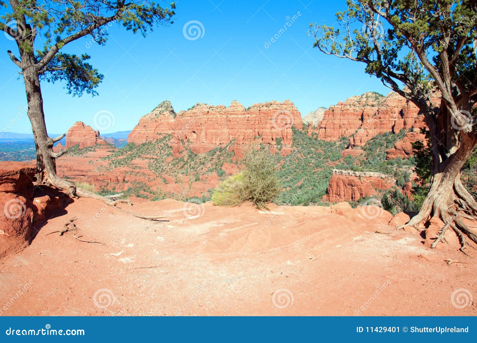 Sedona, Red Sandstone, Az, Usa Stock Image - Image of mountain, rock ...