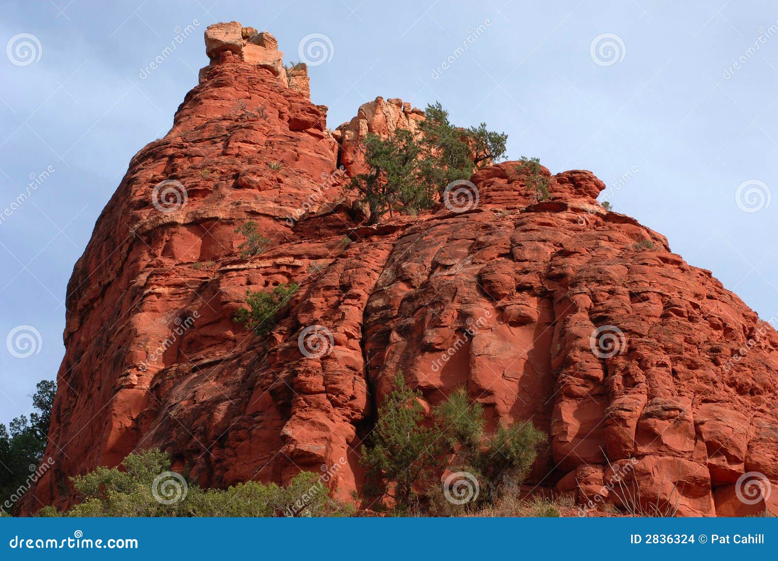 Sedona Rock Outcropping stock photo. Image of rock, outdoor - 2836324