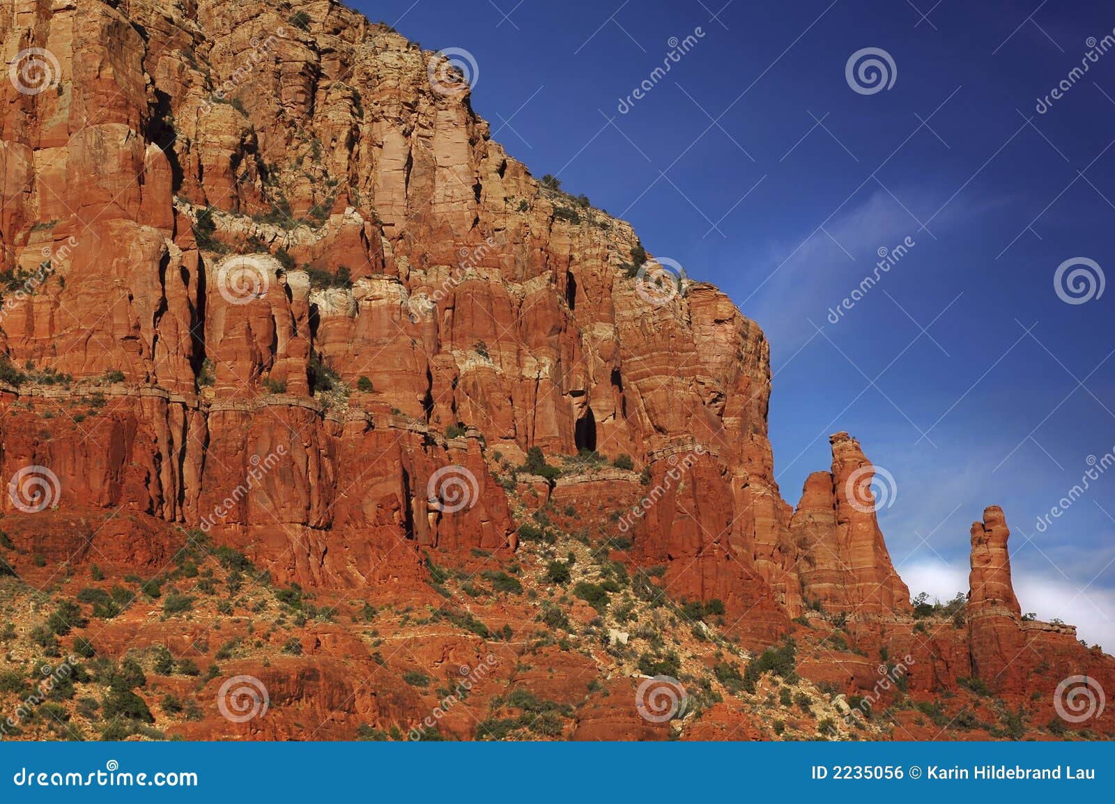 Sedona Rocks stock photo. Image of feature, landmark, rock - 2235056