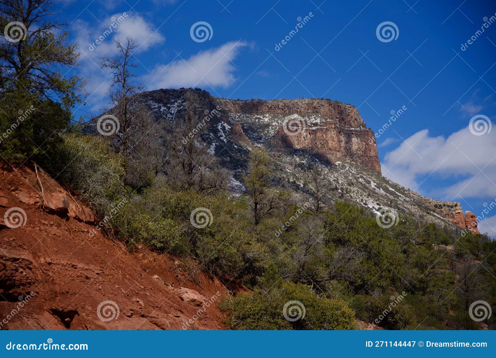 Sedona S Red Rock Mountains Stock Image - Image of nature, landscape ...