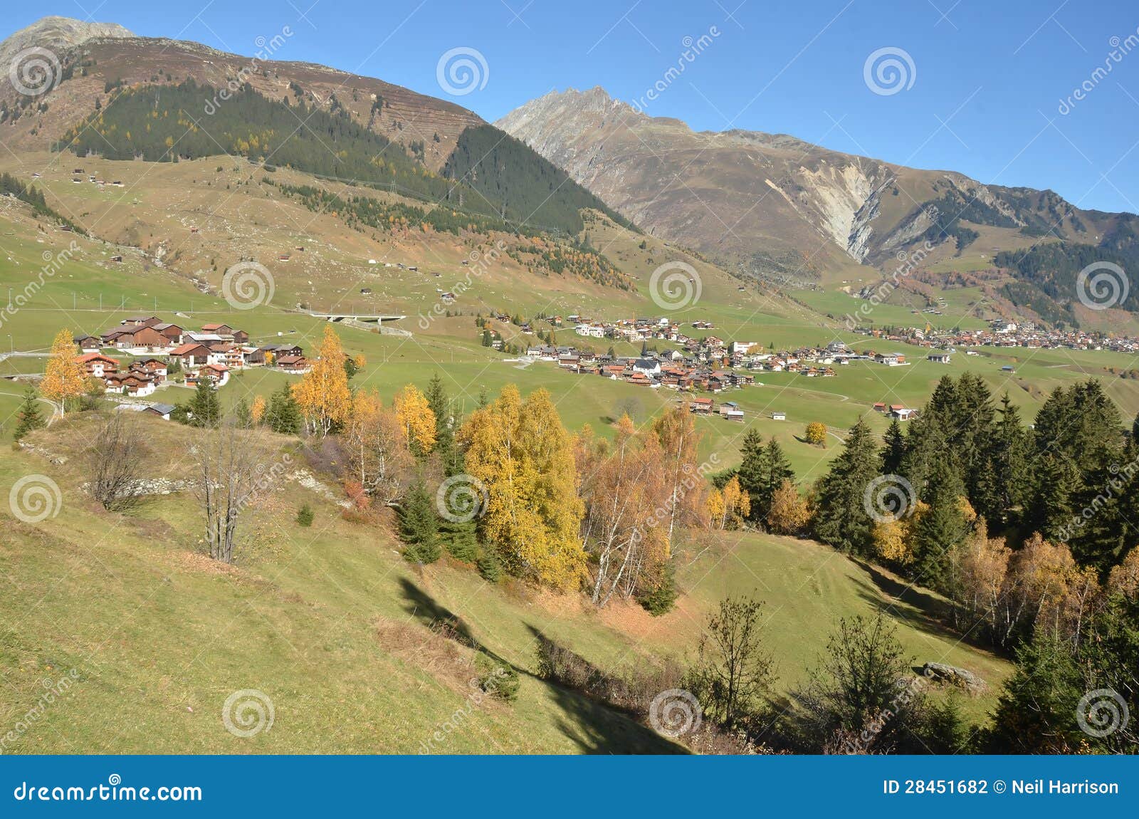 Sedrun stock photo. Image of winter, selva, alps, alpine - 28451682