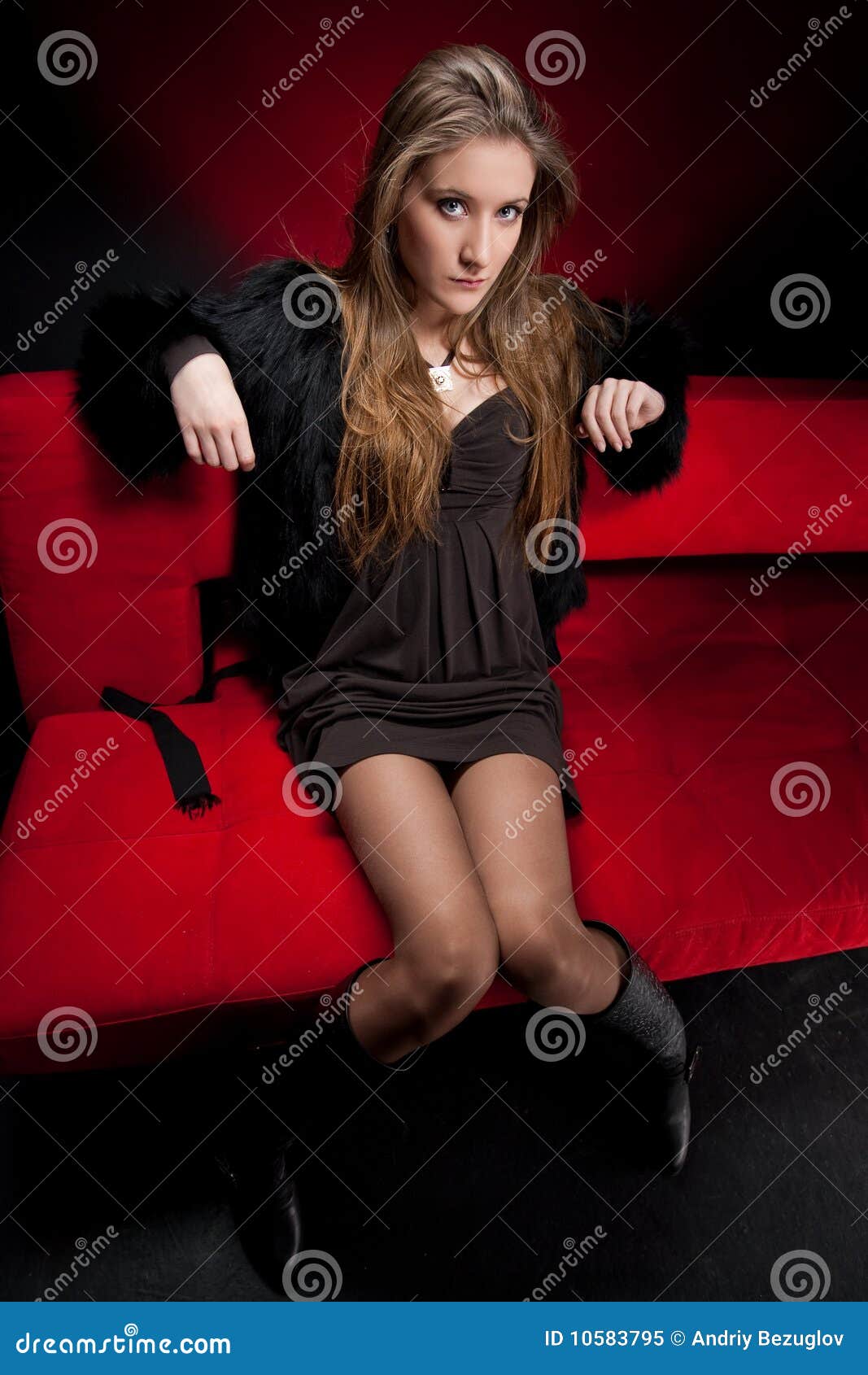 Seductive Girl Stock Image Image Of Model Girls Long 10583795