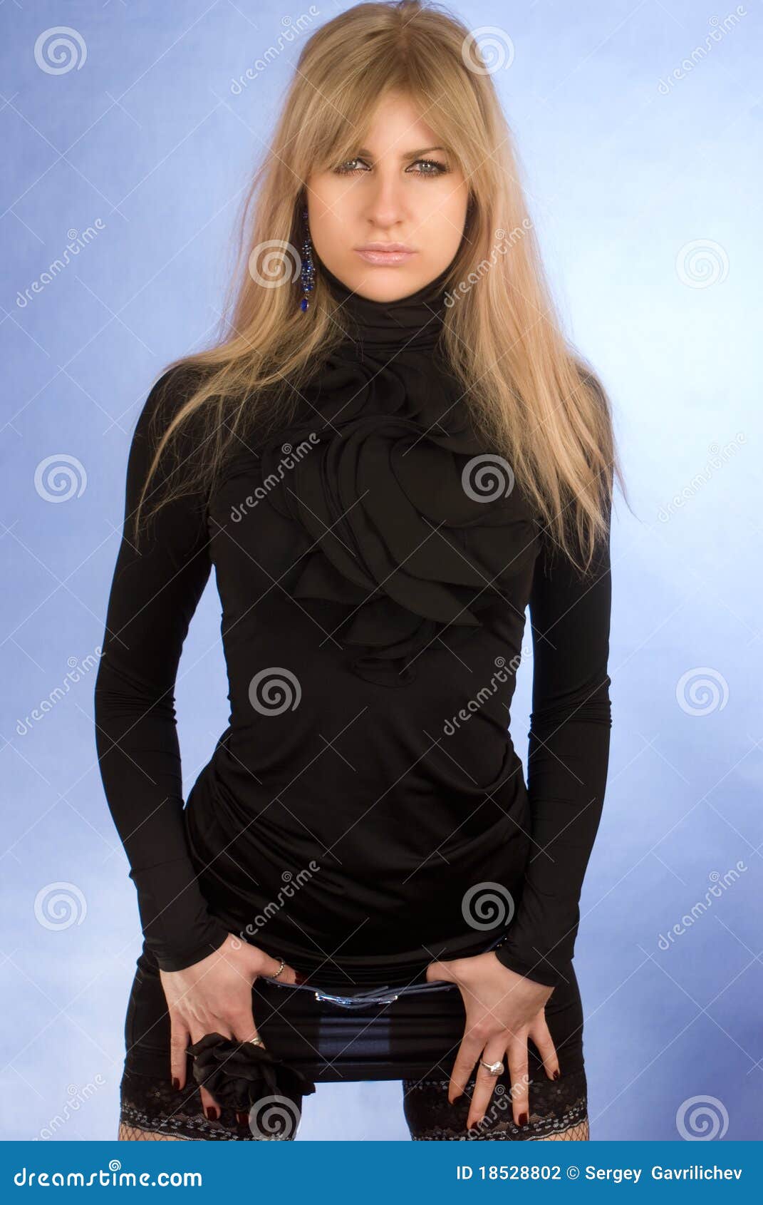 The seductive glamour girl stock photo. Image of look - 18528802