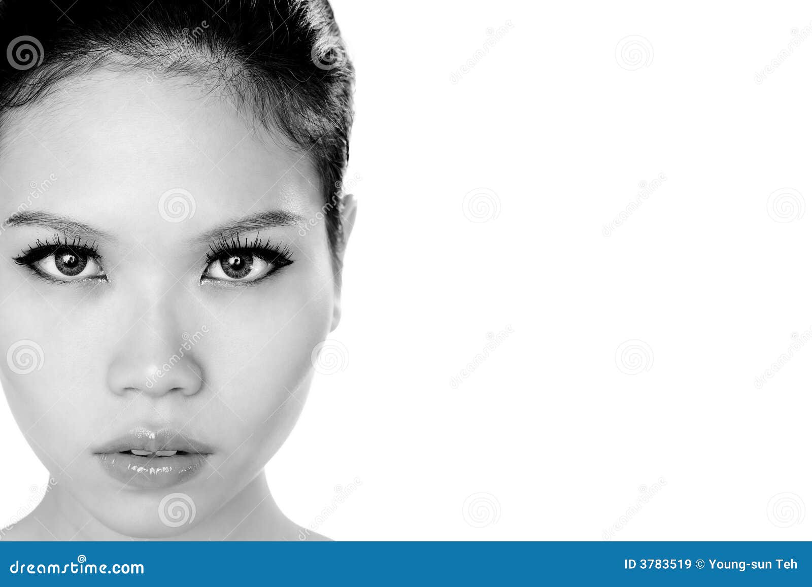 Seductive stare stock image. Image of dazzling, lovely - 3783519