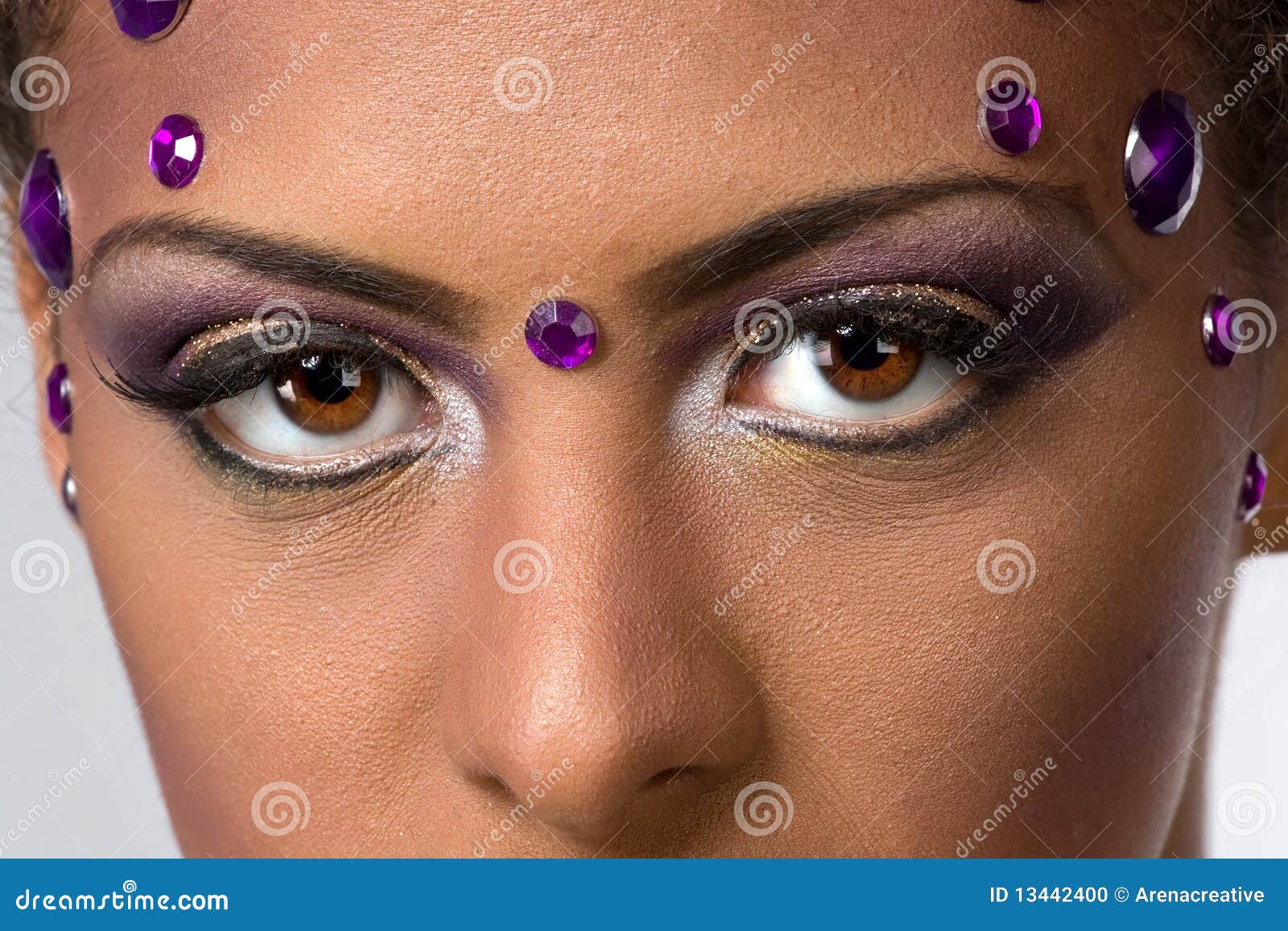 Seductive Womans Stare stock photo. Image of gorgeous - 13442400