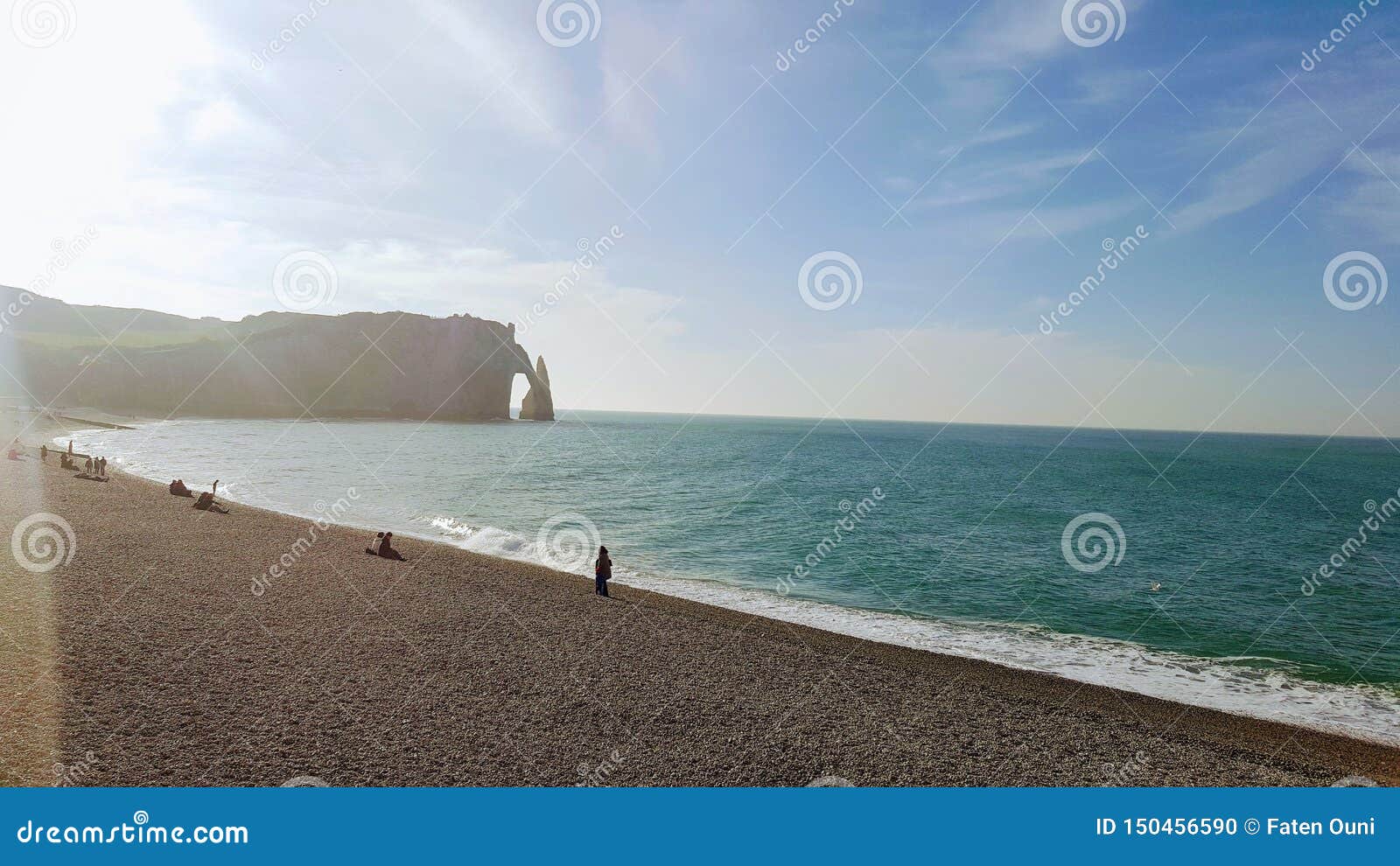See far away from sea stock photo. Image of beach, blue - 150456590