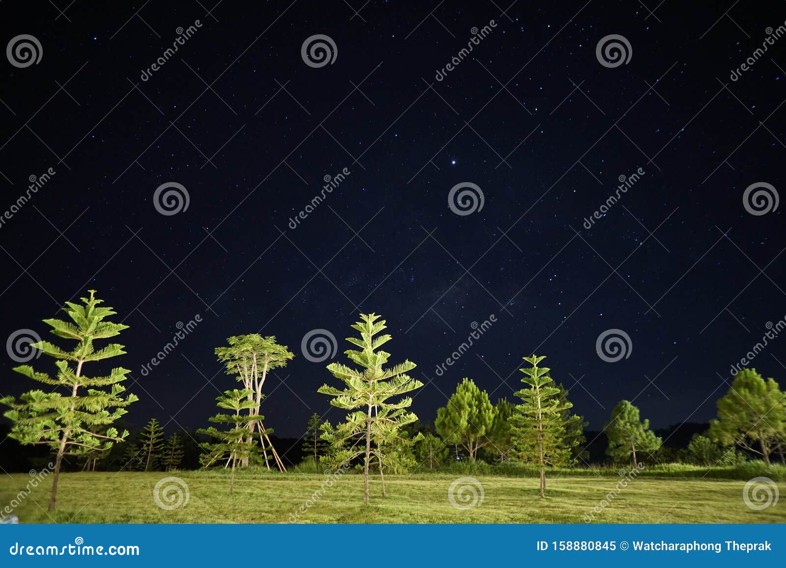 See Many Star Outdoor Night Stock Image - Image of outer, stellar ...