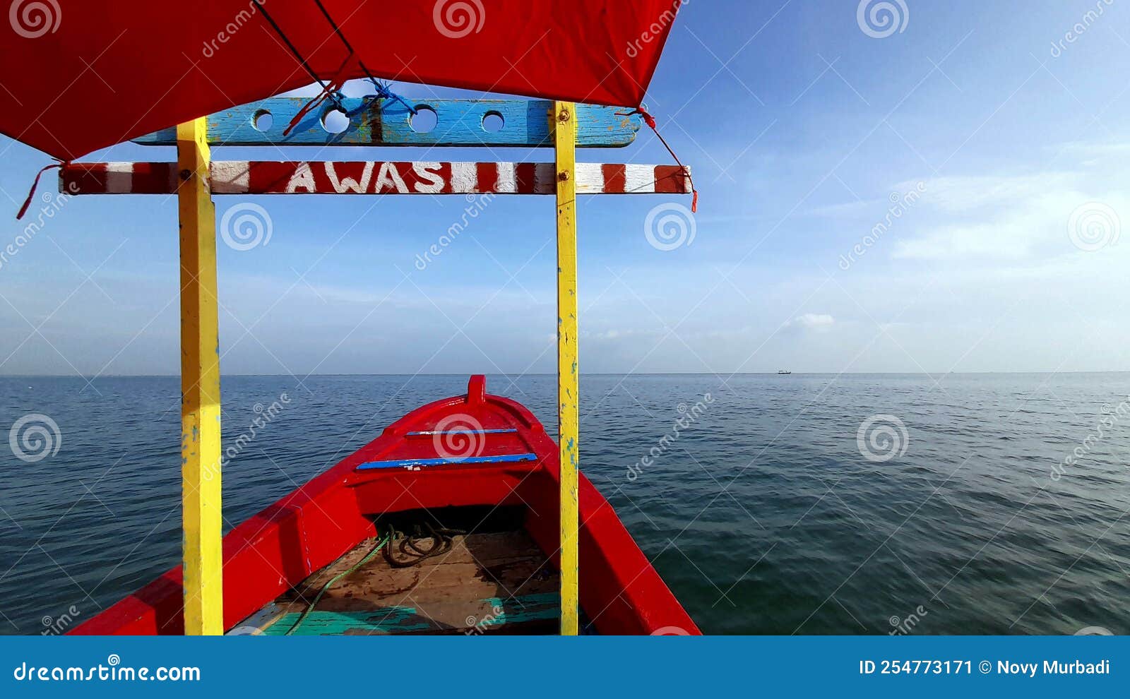 See the Ocean View from the Boat Stock Image - Image of boating, boat ...