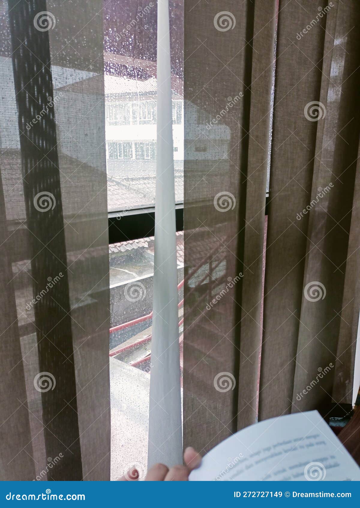 See raining from window stock image. Image of room, furniture - 272727149