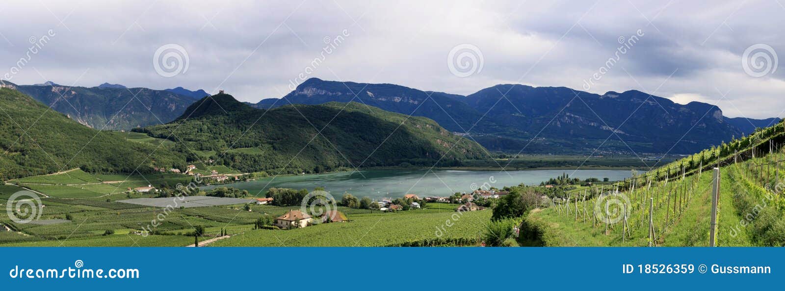 See in tirol in Kaltern stock image. Image of water, kaltern - 18526359