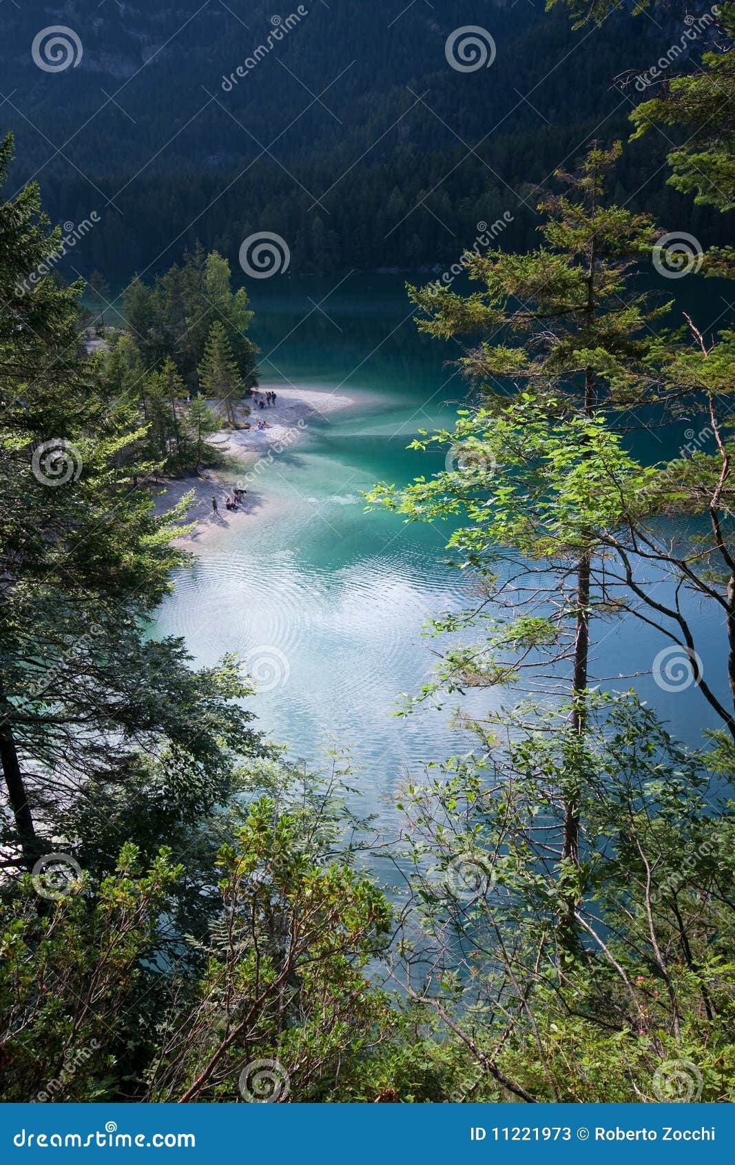 See Tovel in Den Brenta Dolomit Stockbild - Bild von berg, frech: 11221973