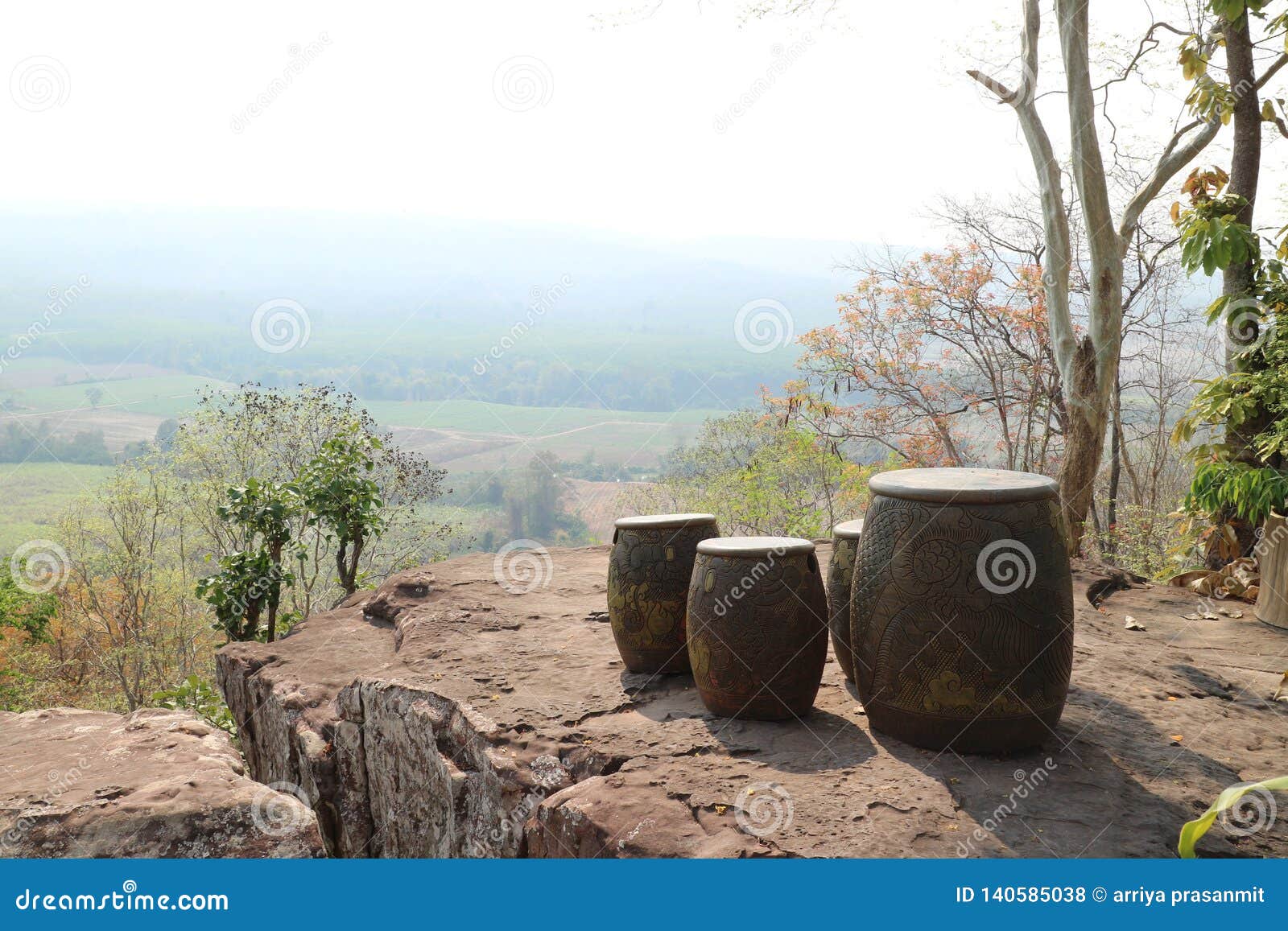 See View Point on the Hill. Stock Photo - Image of view, hill: 140585038