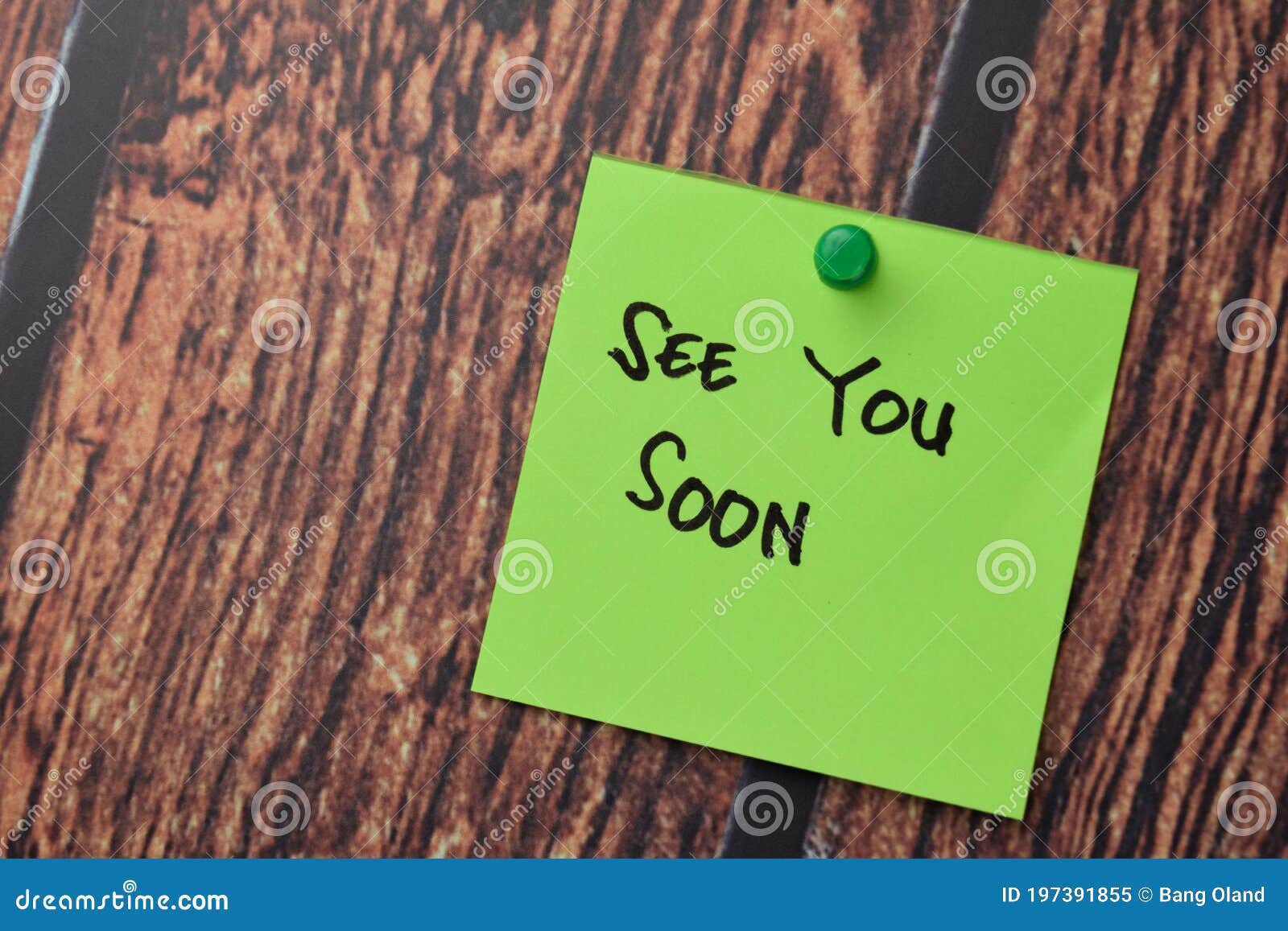 Farewell On Sticky Note On Work Desk Stock Photography | CartoonDealer ...