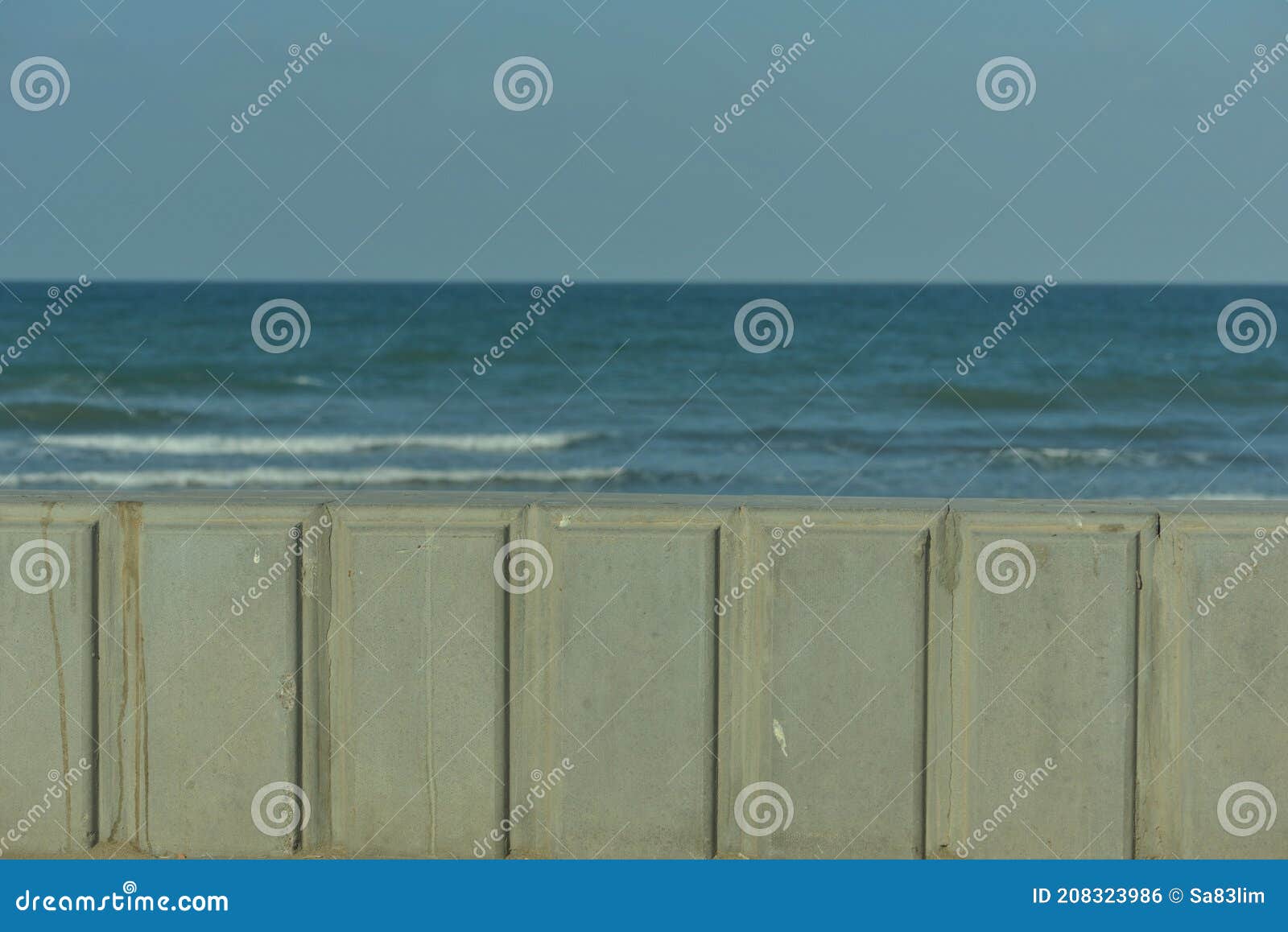 Seeb Coastline corniche stock photo. Image of ocean - 208323986