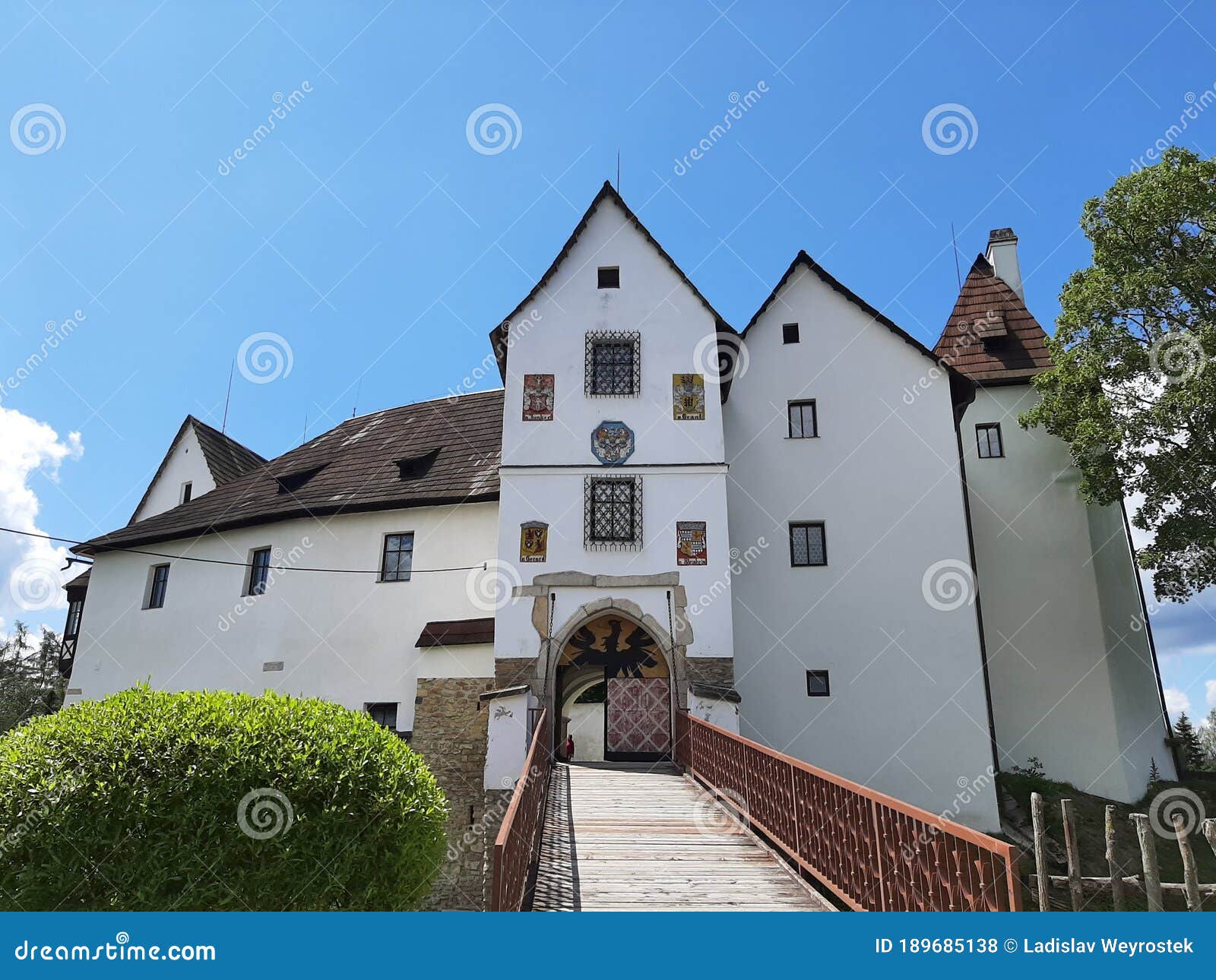 Seeberg Castle 02 stock photo. Image of horizontal, gothic - 189685138