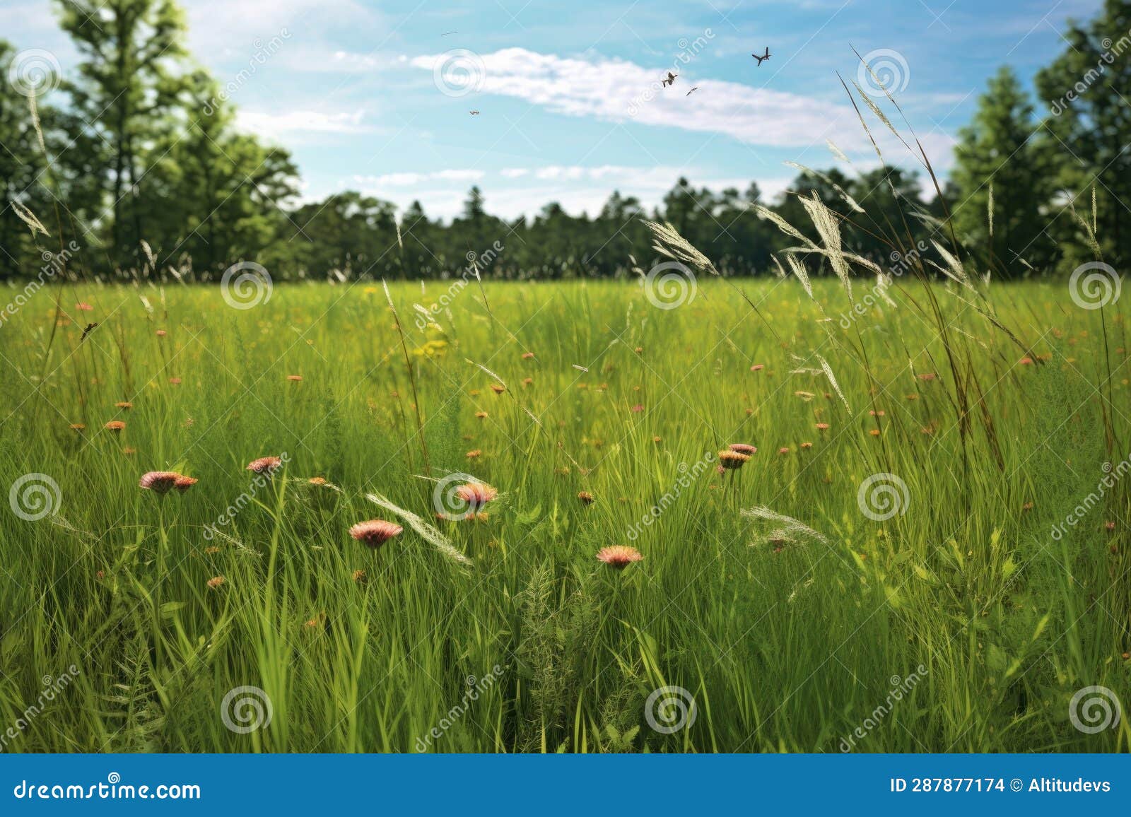 Seed Dispersal Robot Working Amidst A Dense Canopy Of Towering Trees ...