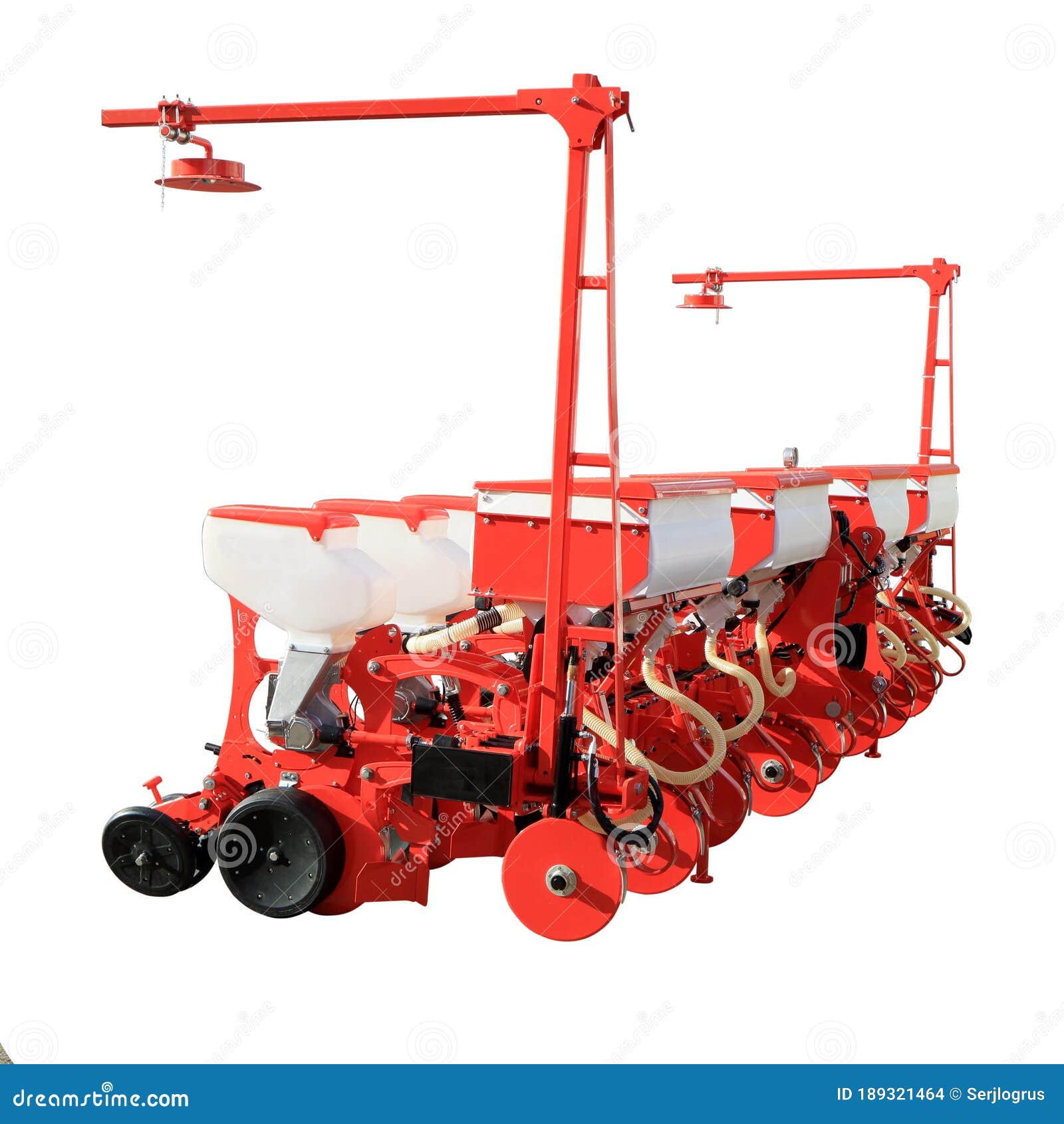 Seed Drill. Precision Sowing Machine Stock Photo - Image of drill ...