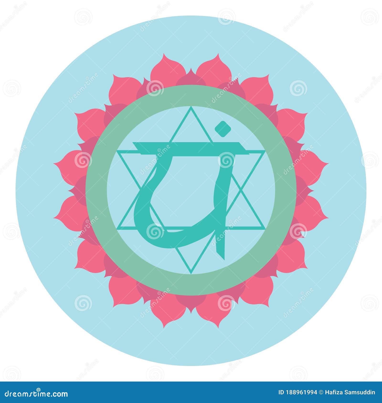 Ham Seed Syllable. Vector Illustration Decorative Design ...