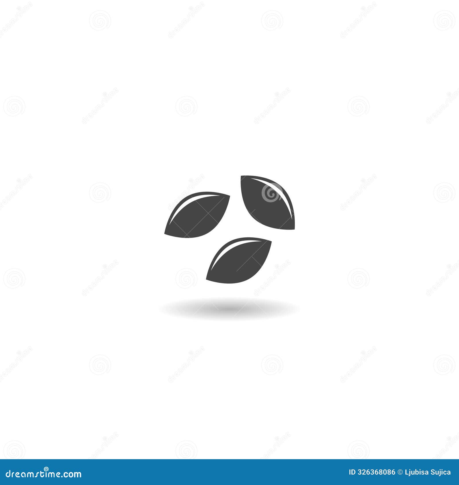Seed Simple Minimalist Modern Logo Concept Stock Photo | CartoonDealer ...