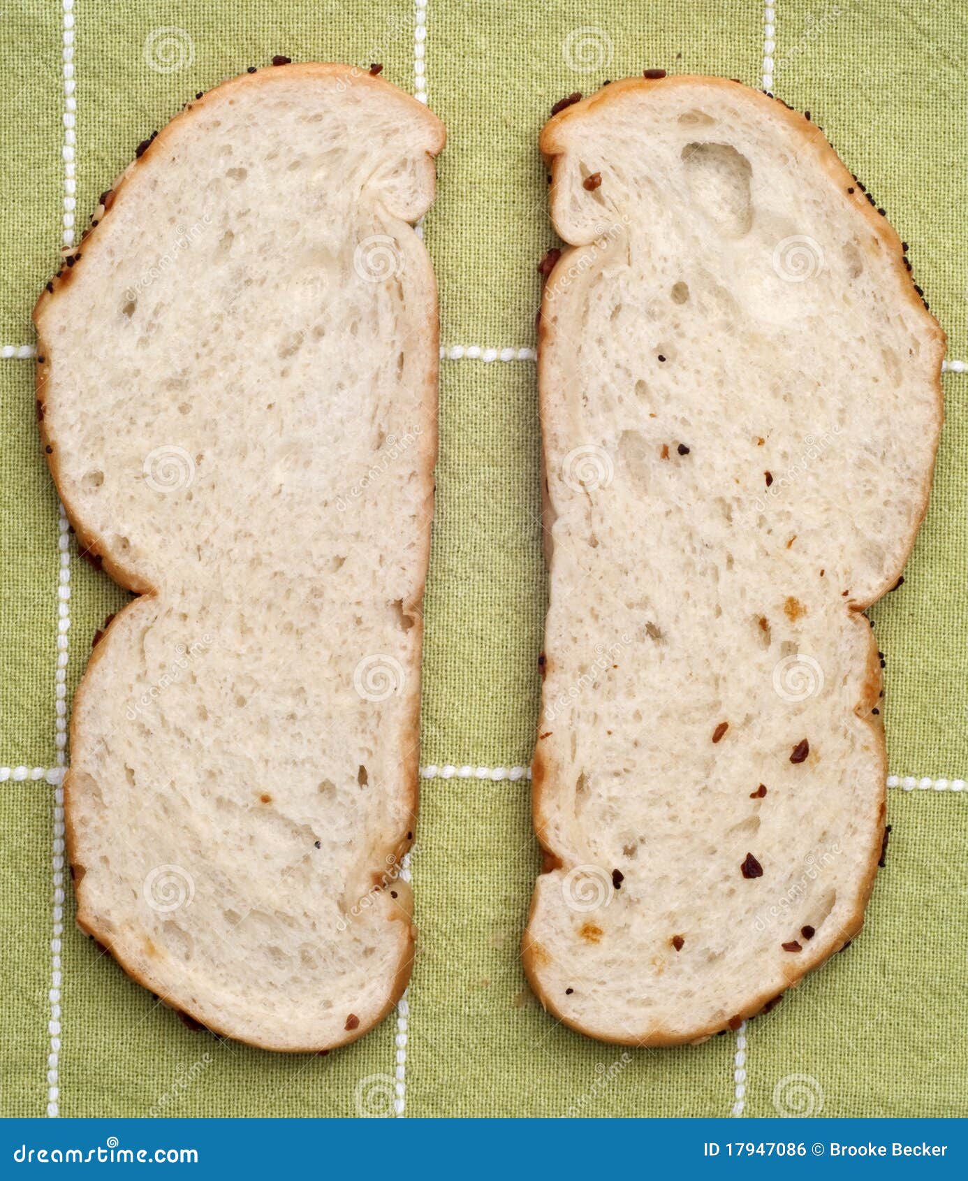 Two Empty Sandwich Breads Royalty-Free Stock Image | CartoonDealer.com ...