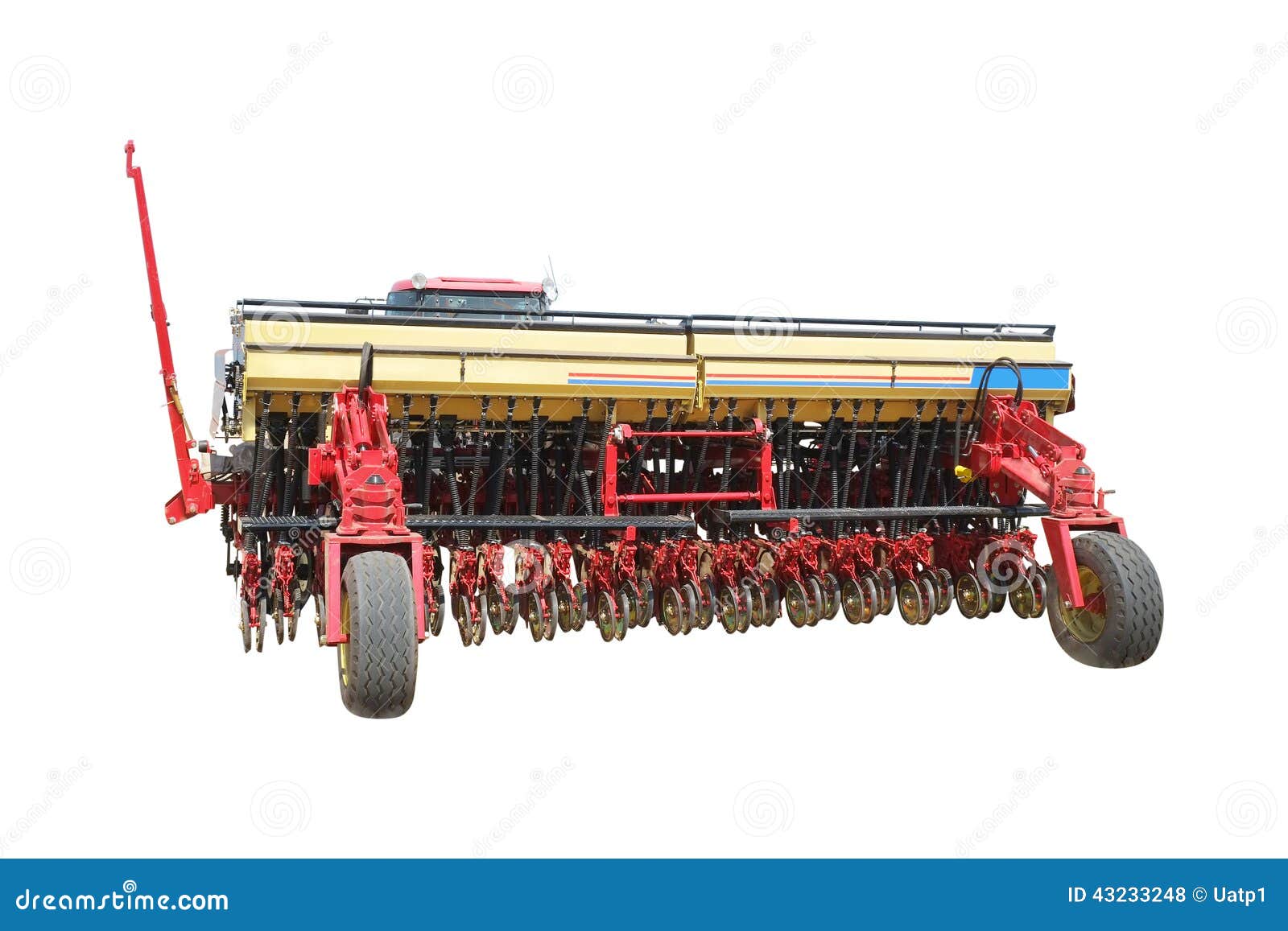 Seeder stock photo. Image of farm, isolated, machine - 43233248