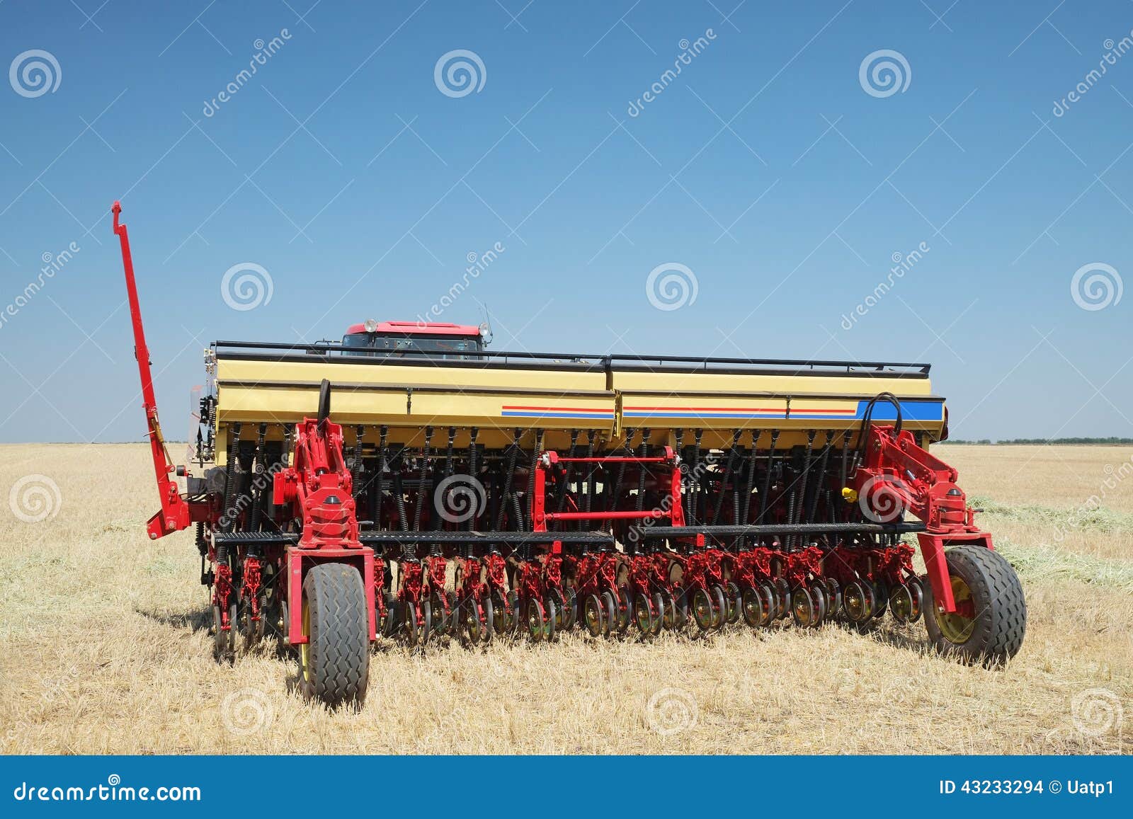 Seeder stock photo. Image of large, fertilizer, seeding - 43233294