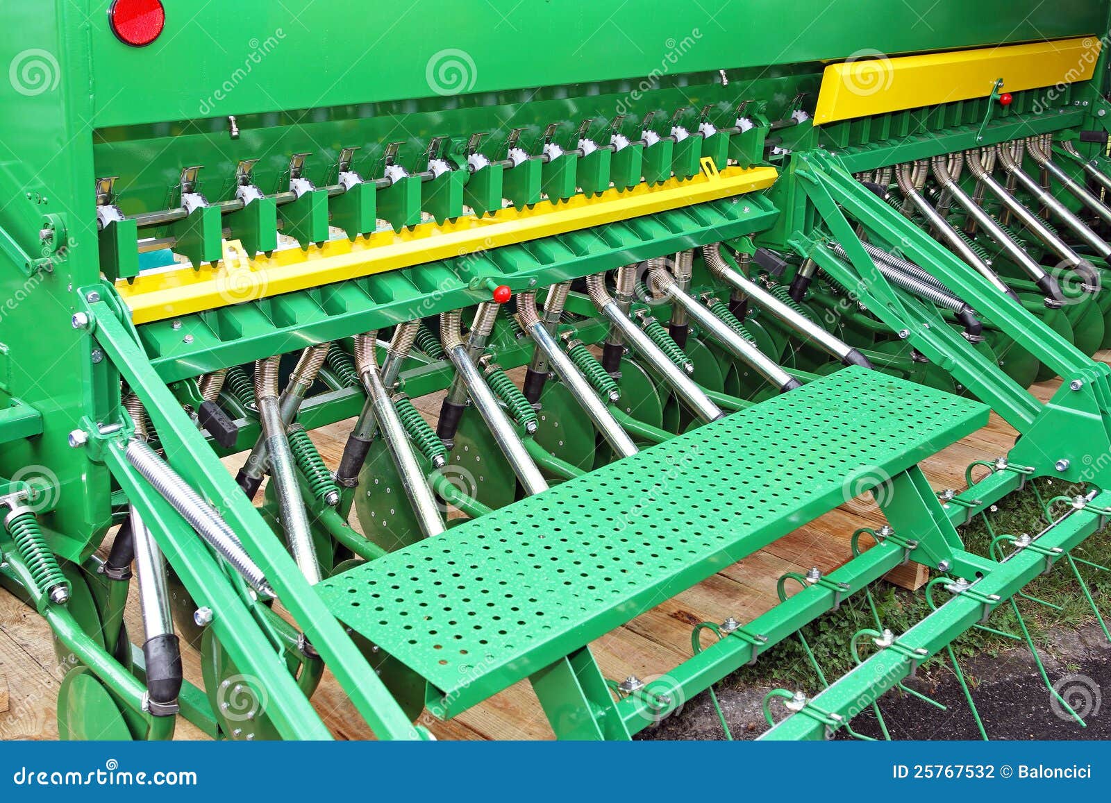 Seeder planter stock photo. Image of precission, wheat - 25767532