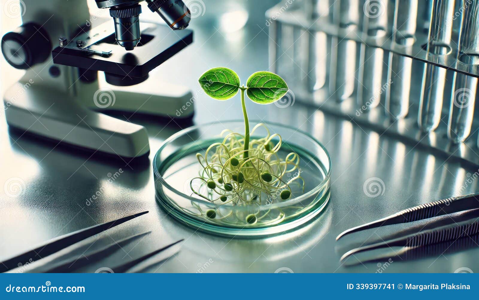 Microscope Capturing Gene-Editing With CRISPR-Cas9 In Action Royalty ...