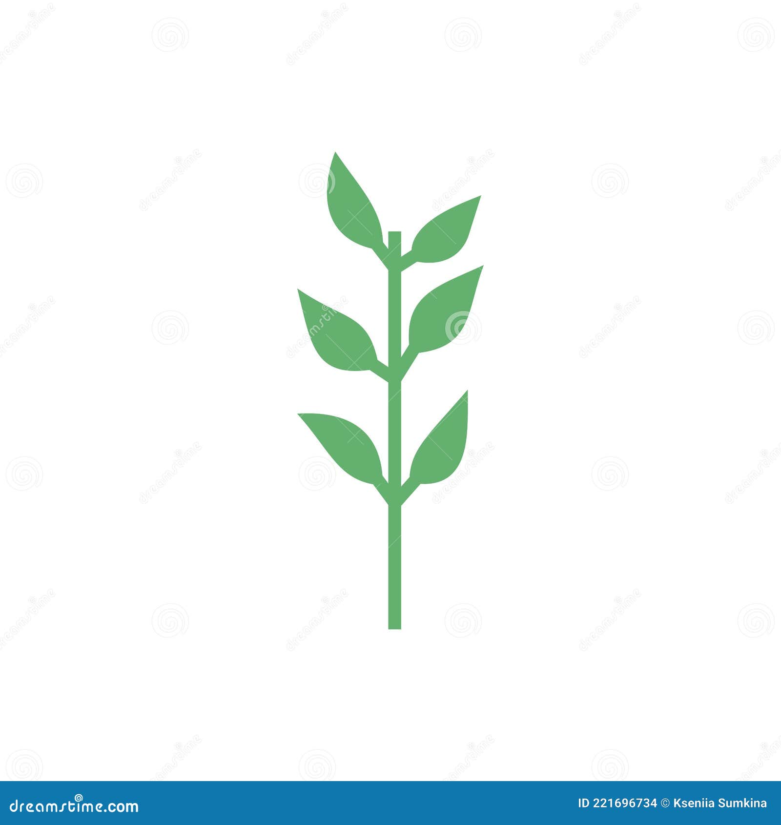 Seedling Icon. Plant Symbol. Sprout From The Royalty-Free Illustration ...