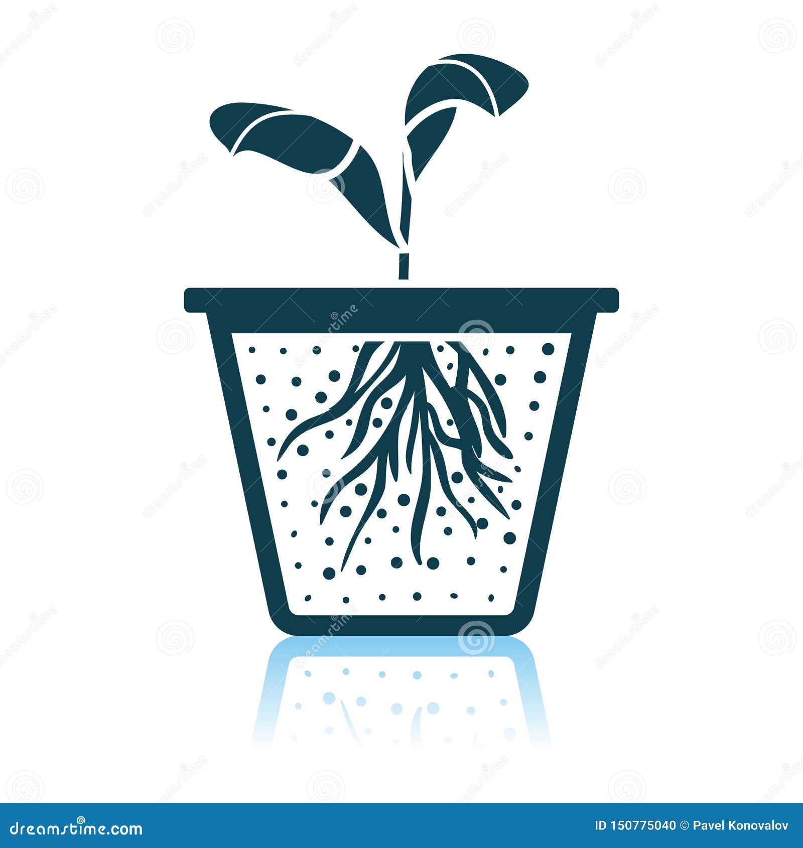 Seedling Icon stock vector. Illustration of life, gardening - 150775040
