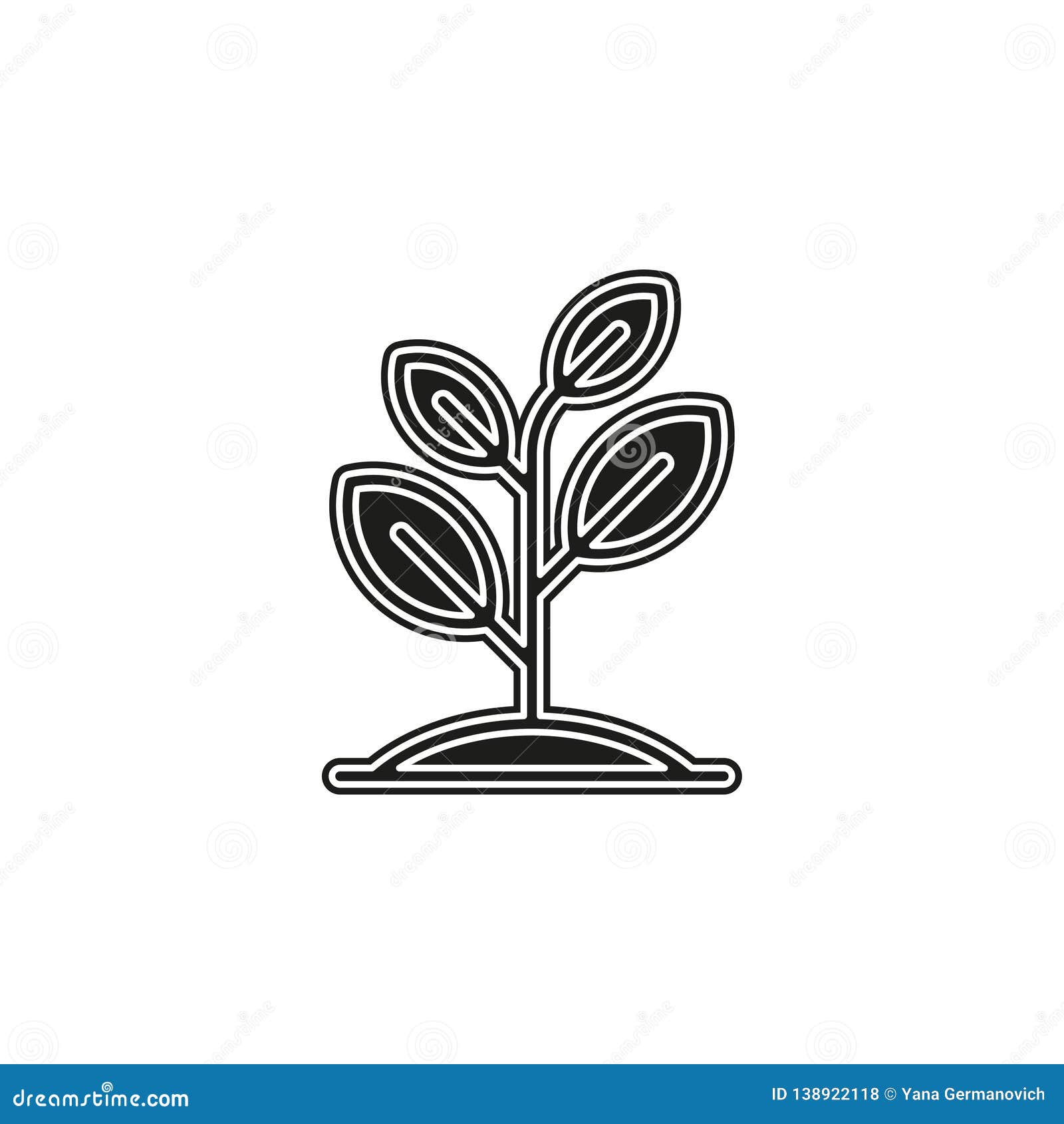 Seedling Icon Vector, Growing Tree, Green Agriculture Stock ... Seedling Icon Vector, Growing Tree, Green Agriculture Stock ...