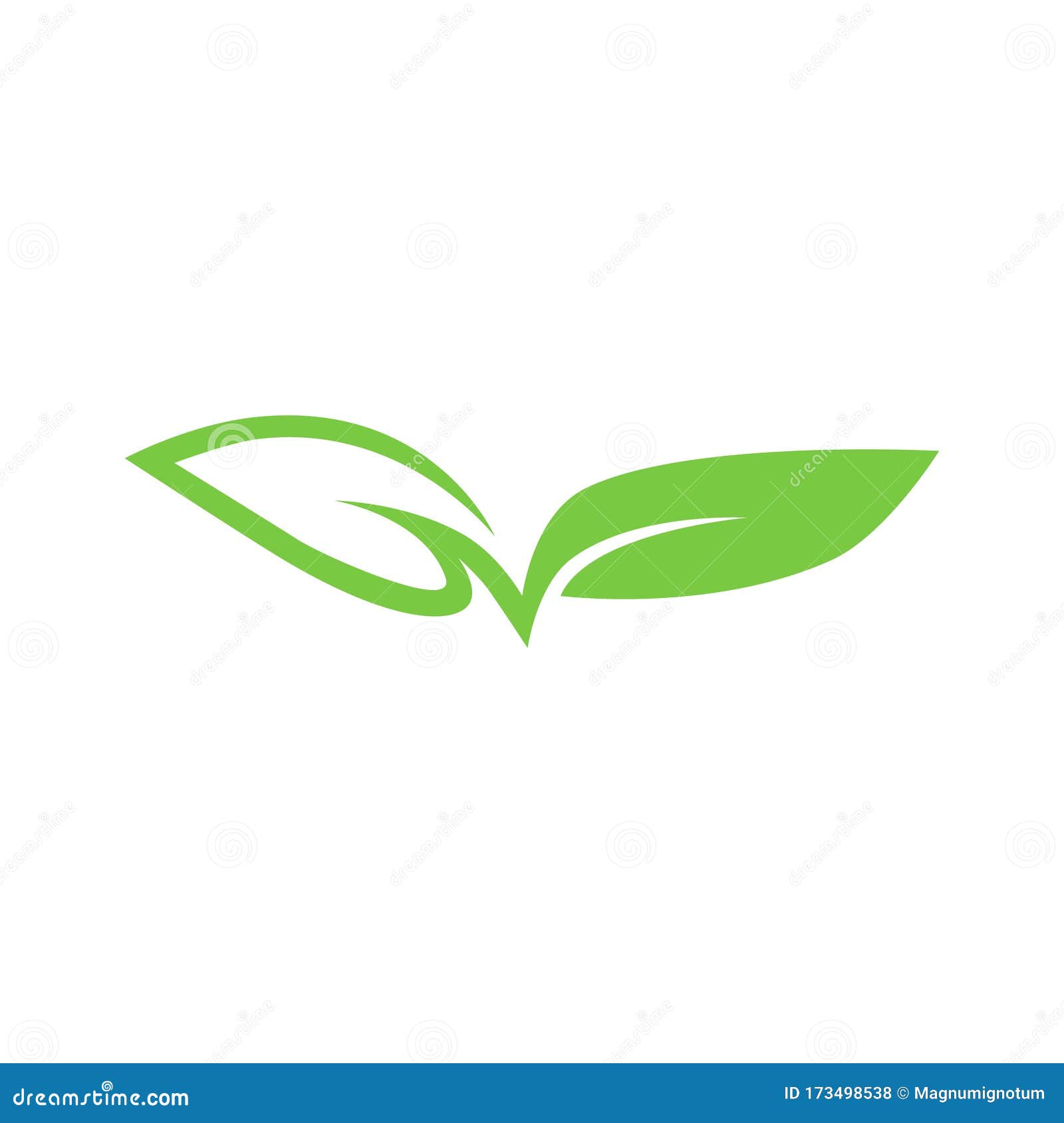 Seedling Symbol, Icon on White Backdrop Stock Vector - Illustration of ...