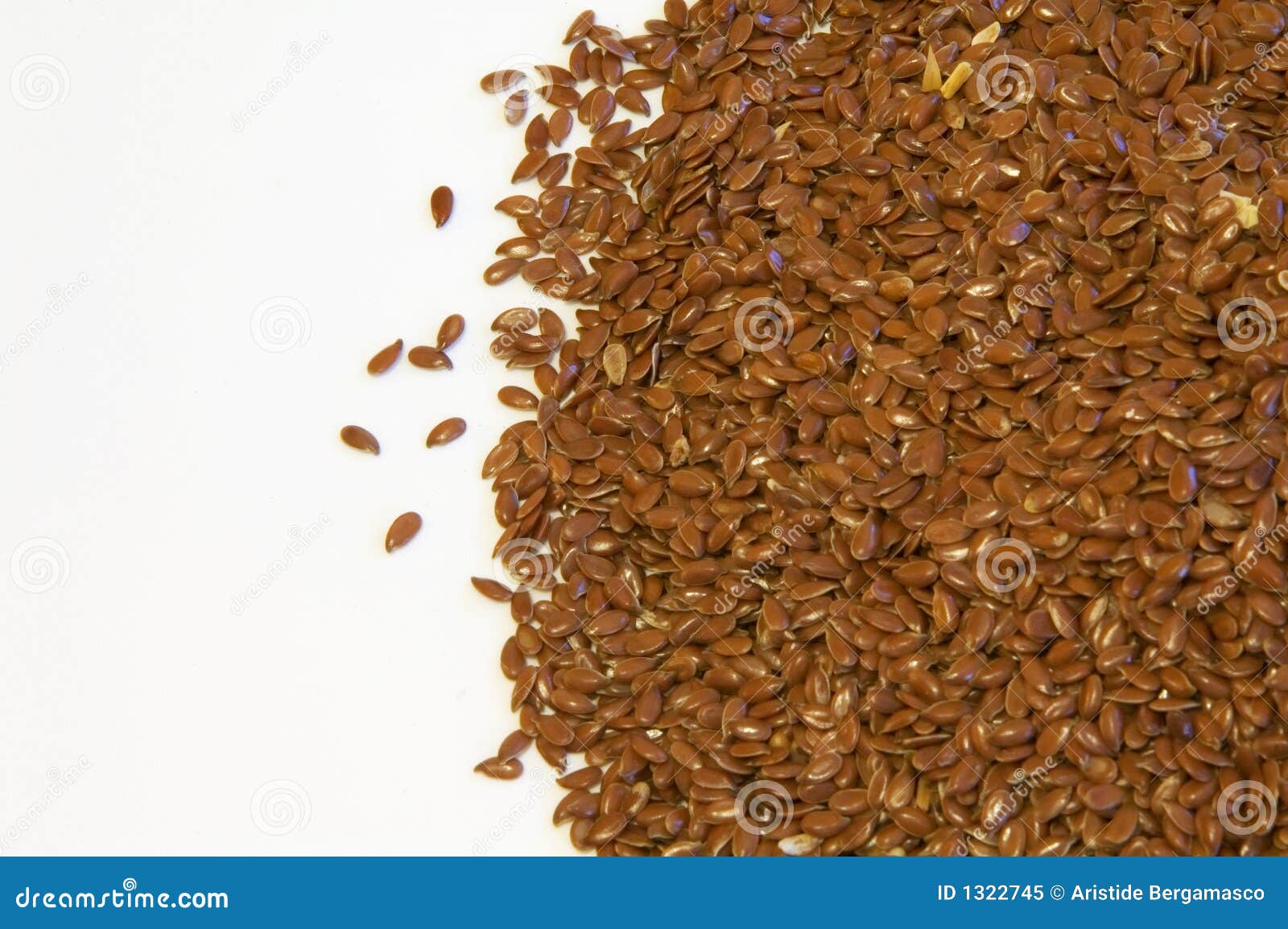 Seeds stock image. Image of flax, functions, regularity - 1322745