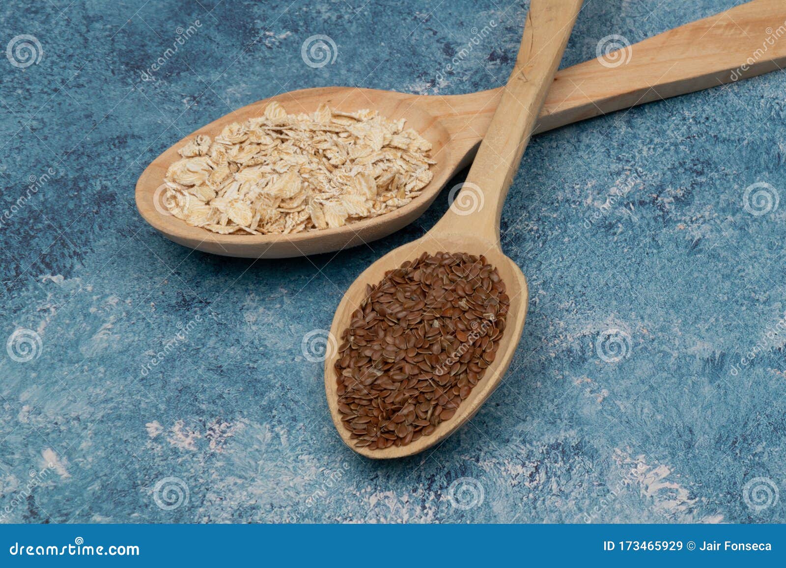 Seeds on a Wooden Spoon Close Up Stock Image - Image of cereal, aroma ...