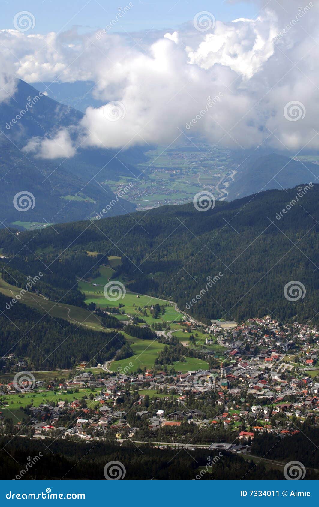 Seefeld stock image. Image of seefeld, cloud, summer, holiday - 7334011